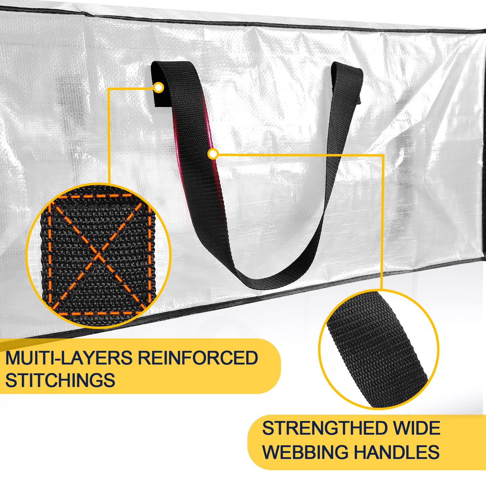 Snapklik.com : Clear Storage Bags