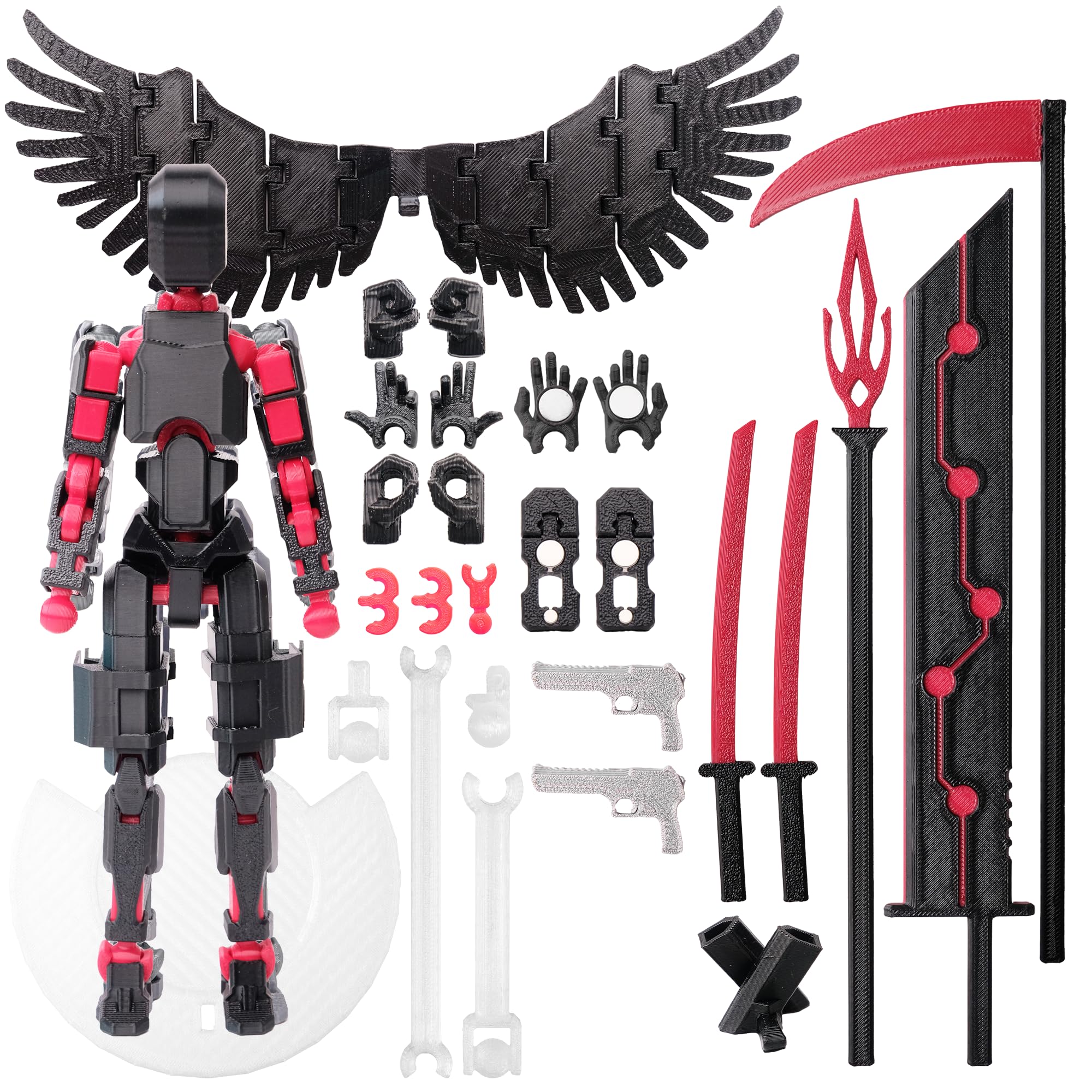 Amazon.com: (Assembly Completed Dummy 20 Action Figure, 8.1 inches ...