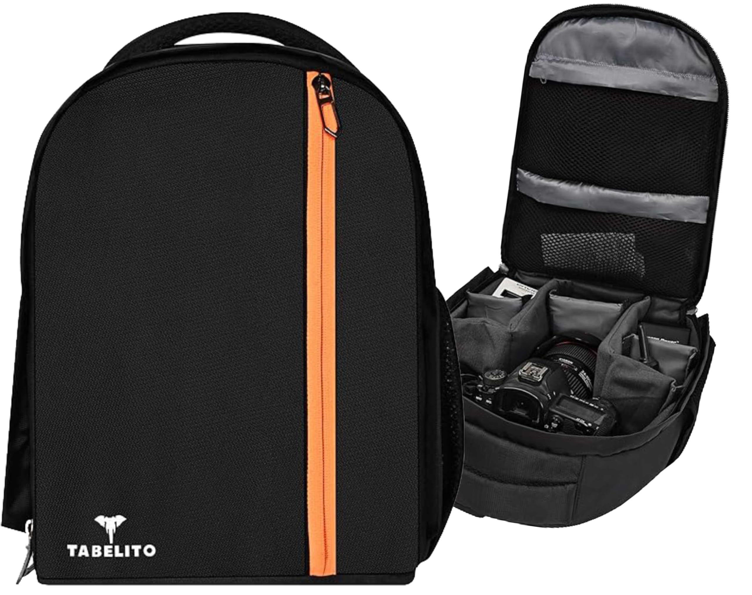 Buy Tabelito Soft Padded Compact Camera Backpack with Rain Cover and ...