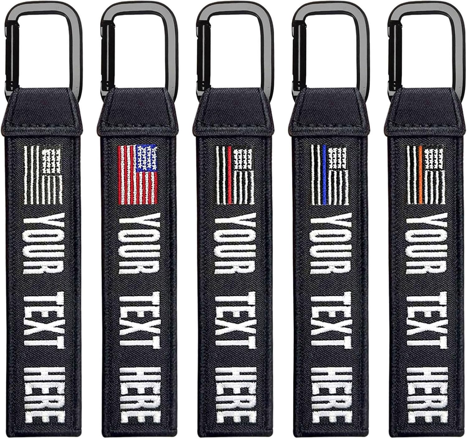 Amazon.com | ssass Custom Luggage Tag Keychain, Personalized Embroidery ...