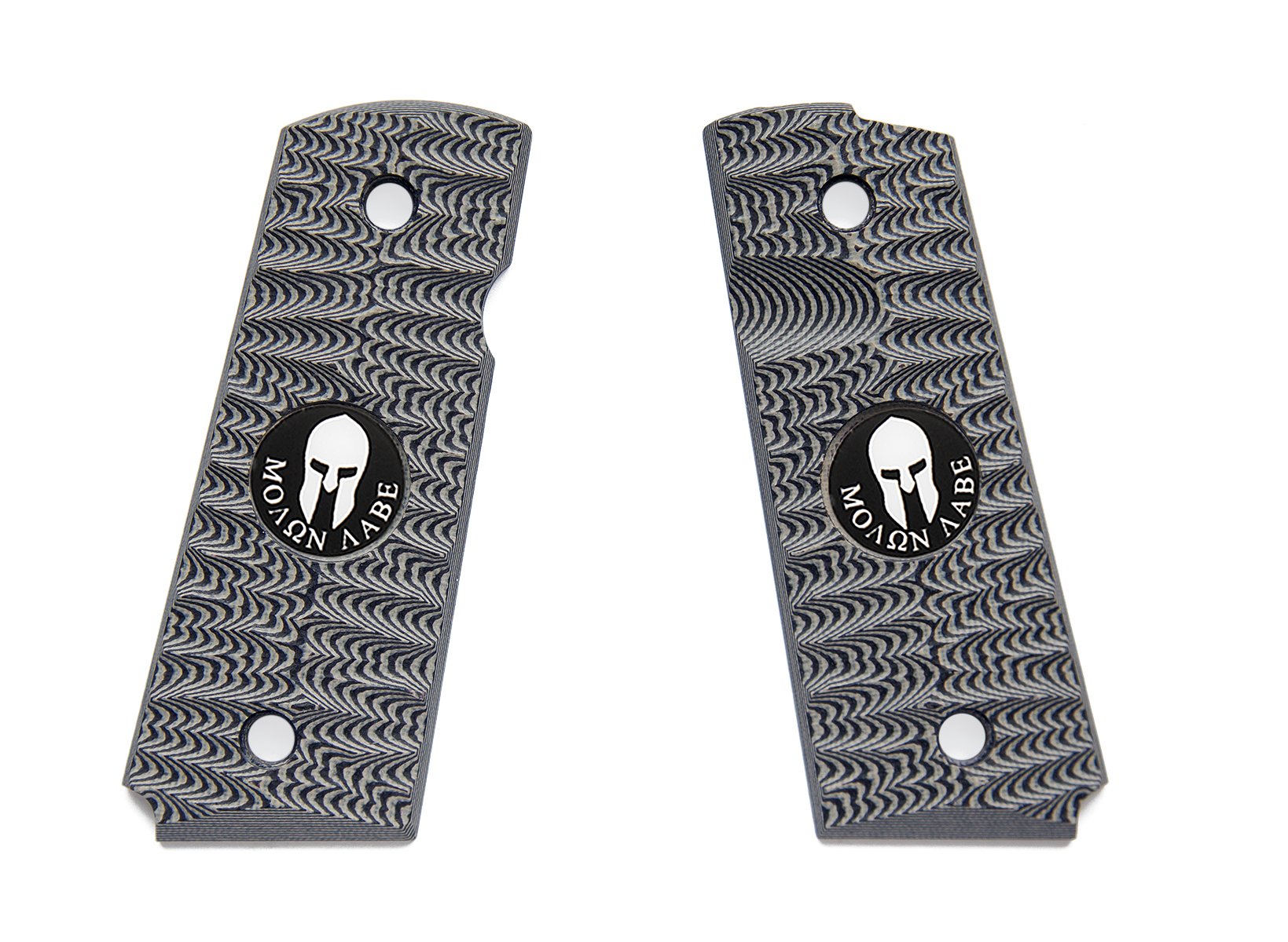 Buy Hoffner metal Chiseled G10 Pistol Grips for 1911 Compact with ...