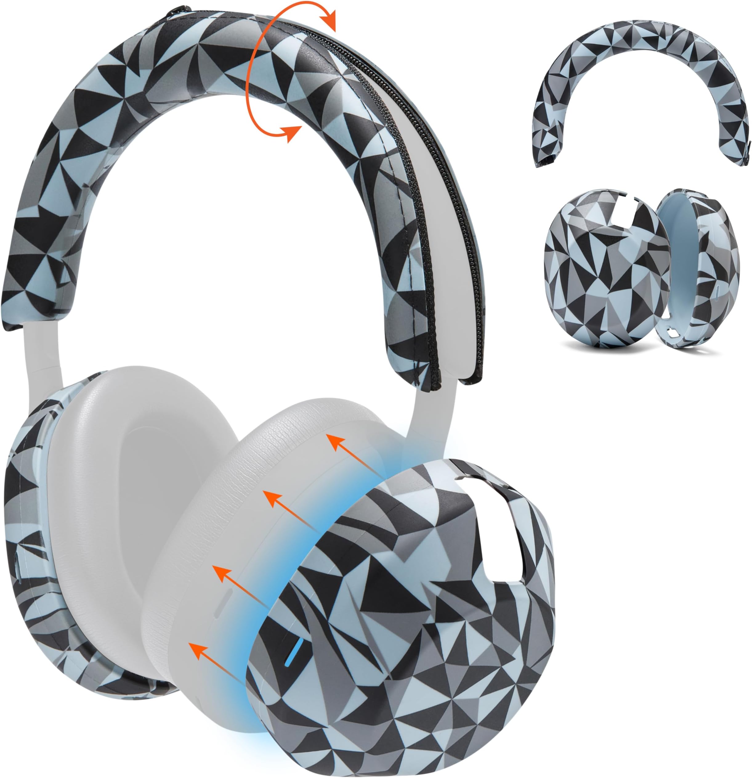 Amazon.com: WC ShellZ XM5 - Protective Headphone Exterior Shell ...