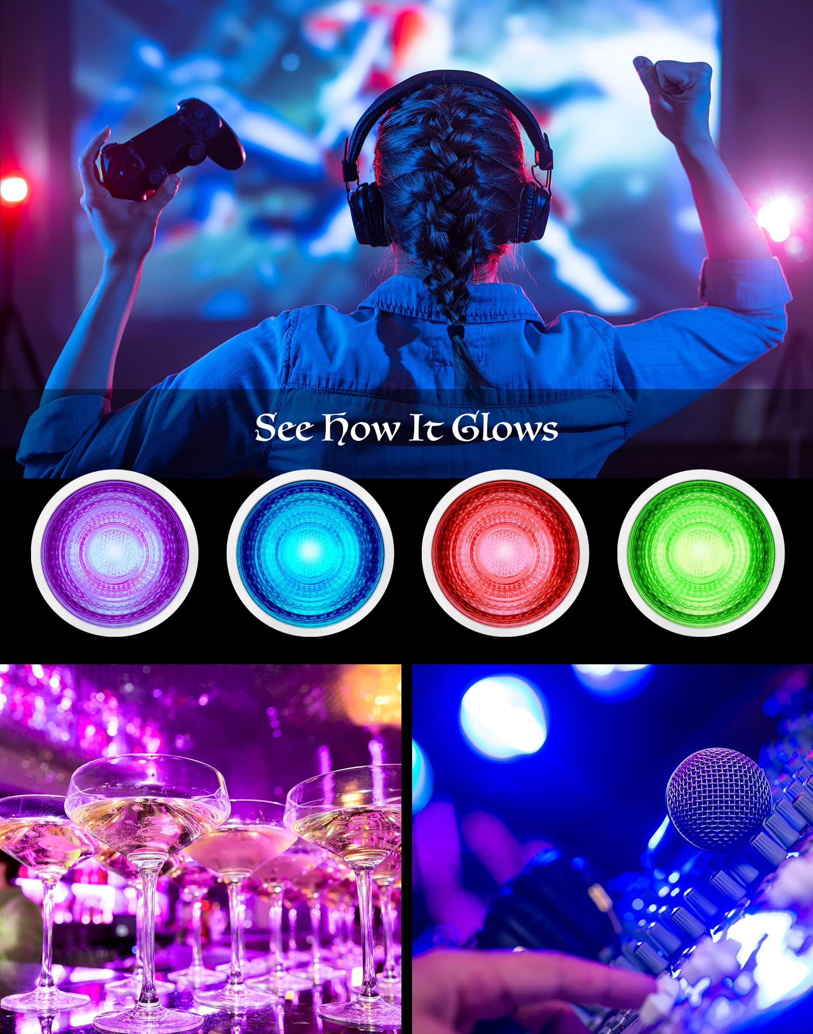 Snapklik.com : Red MR16 LED Light Bulbs, GU53 Bi-Pin Base Spotlights ...