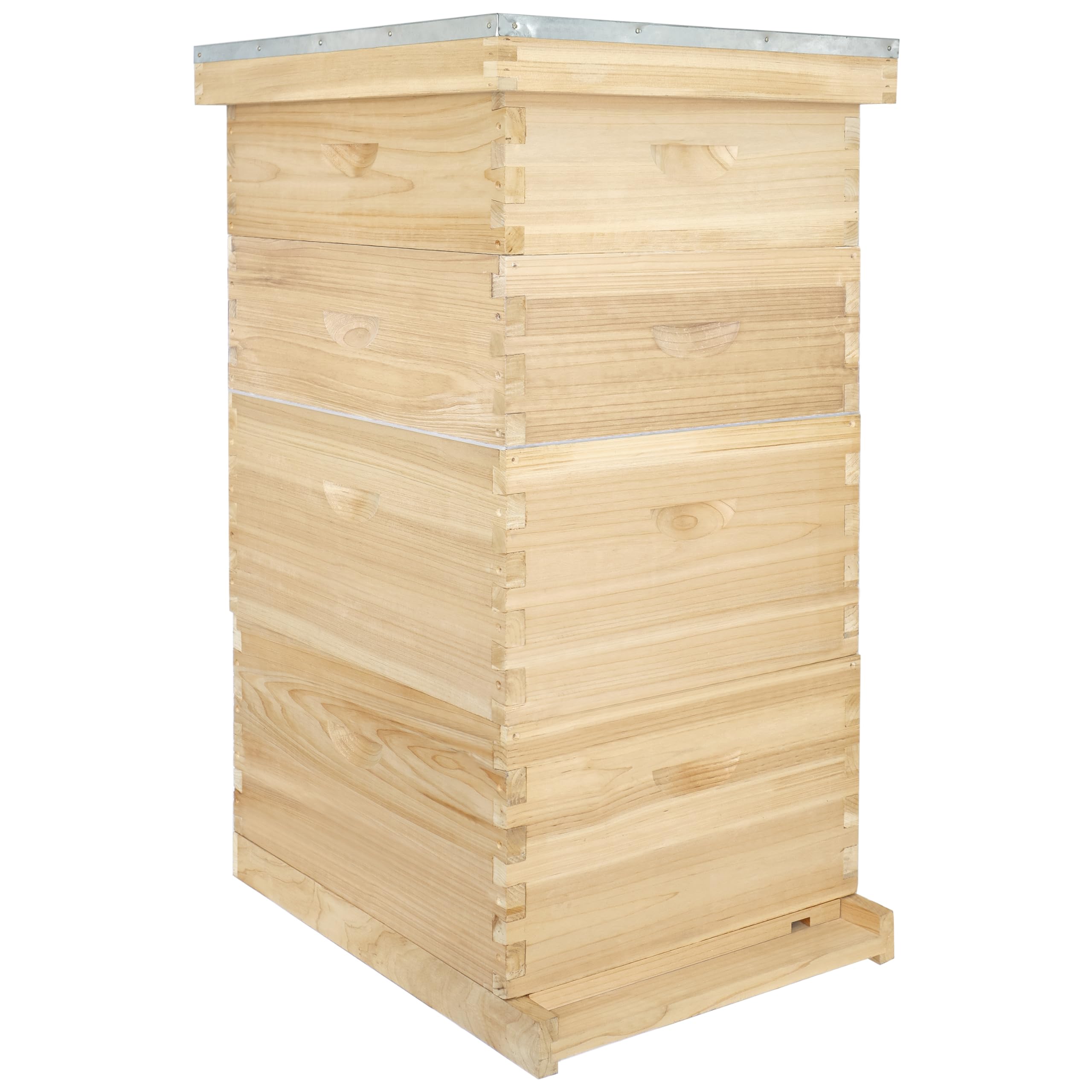 Amazon.com: 10 Frame Bee Hive, Complete Beehive Starter Kit Includes 2 ...