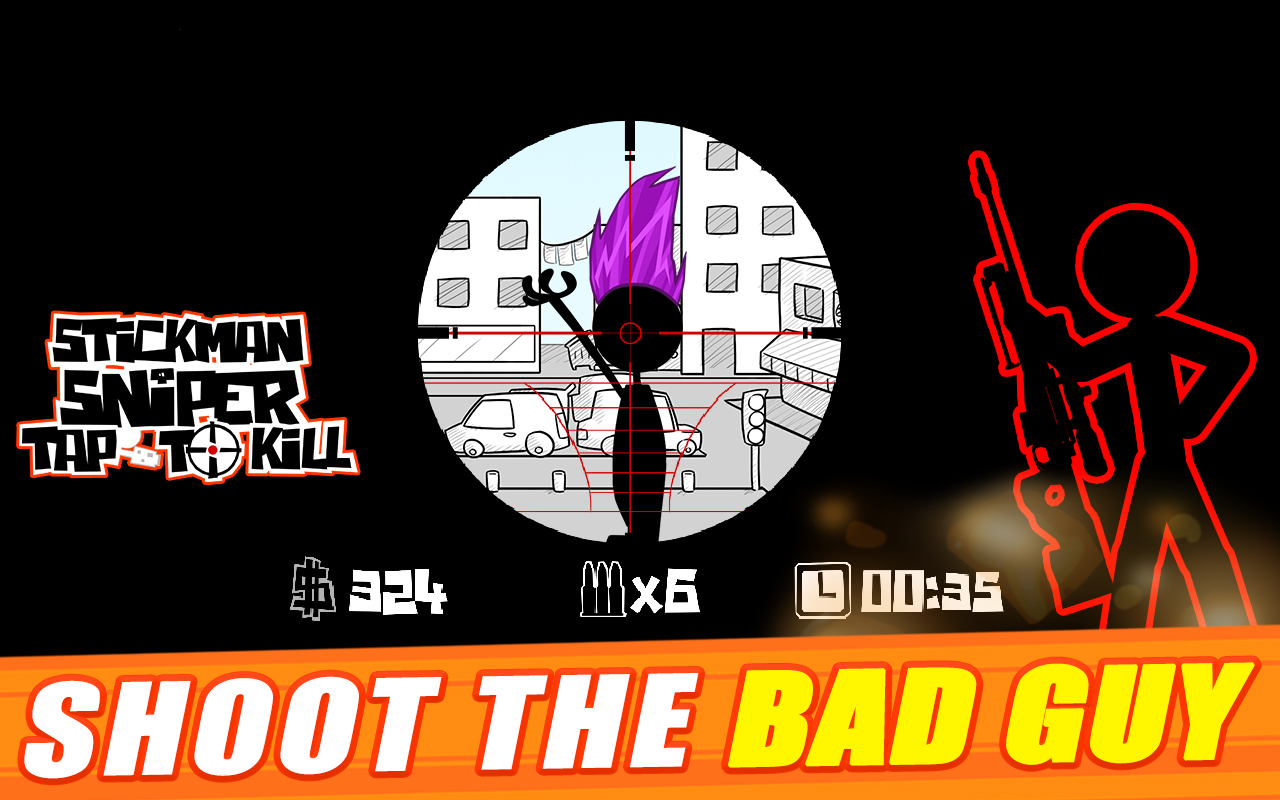 Stickman Sniper : Tap To Kill - App on Amazon Appstore