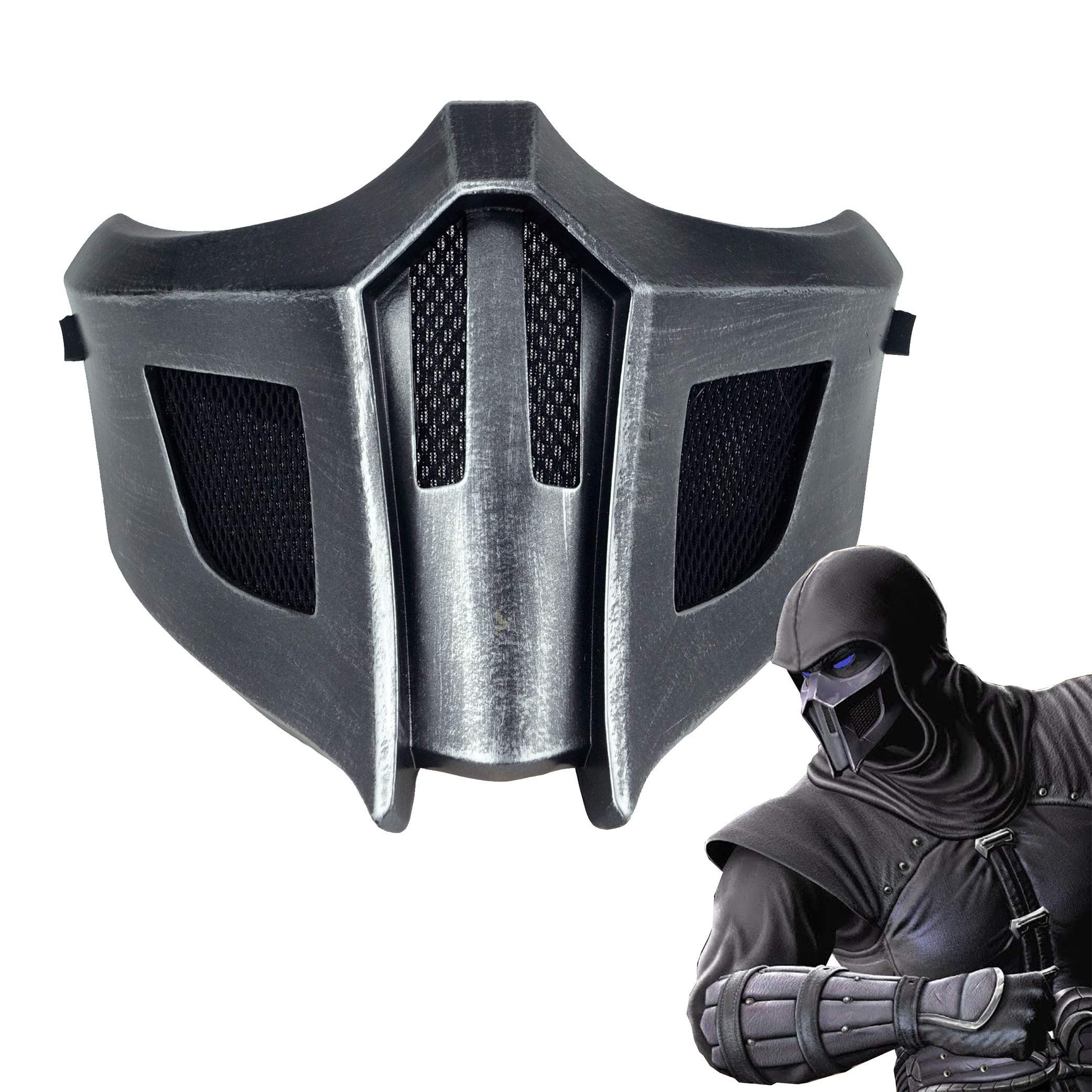 Buy Mortal Kombat Mask Sub-Zero/Saibot/Scorpion/Lin Kuei Cosplay Half ...