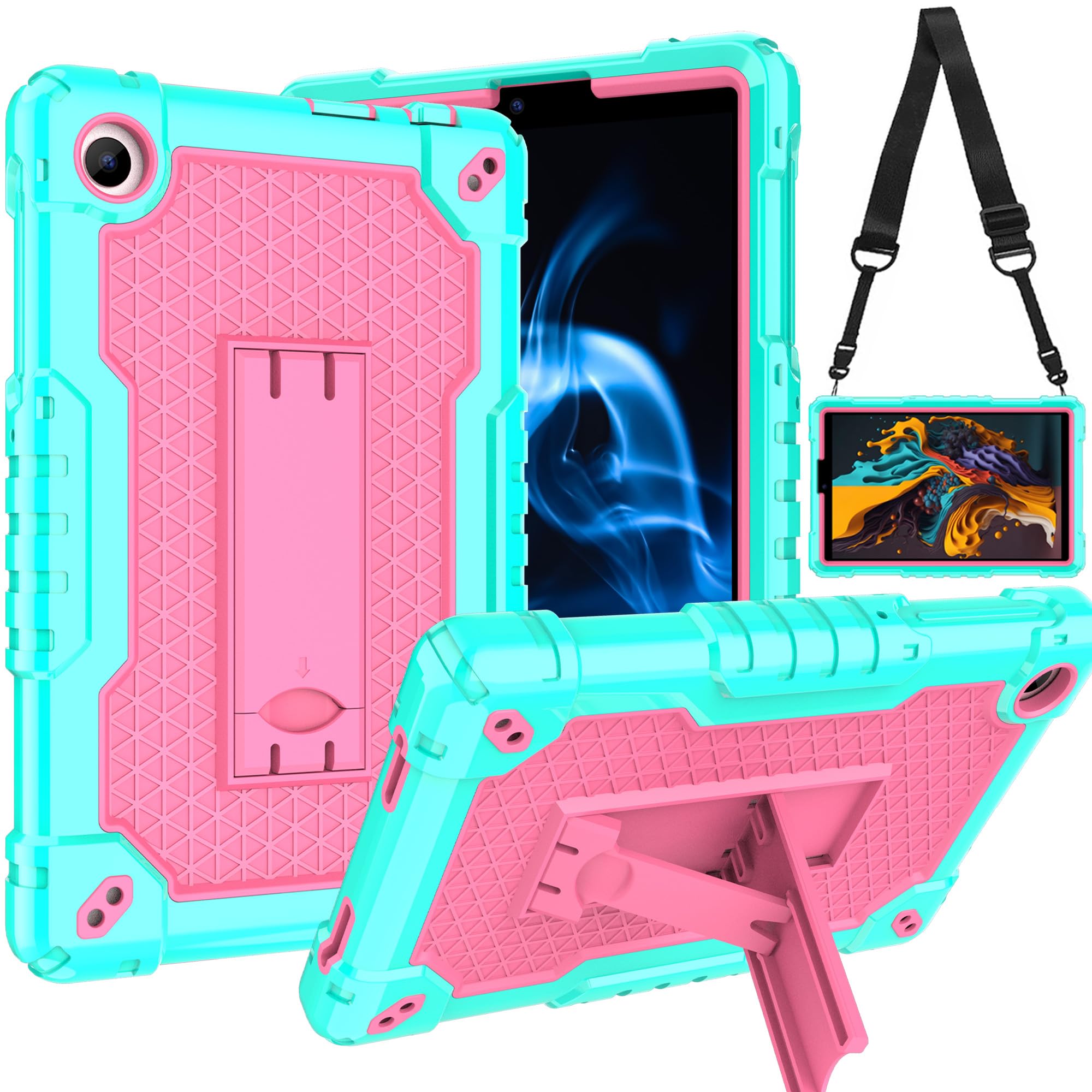 Amazon.com: for TCL Tab 8V / Tab 8 SE (6048E) Tablet Case Drop-Proof ...