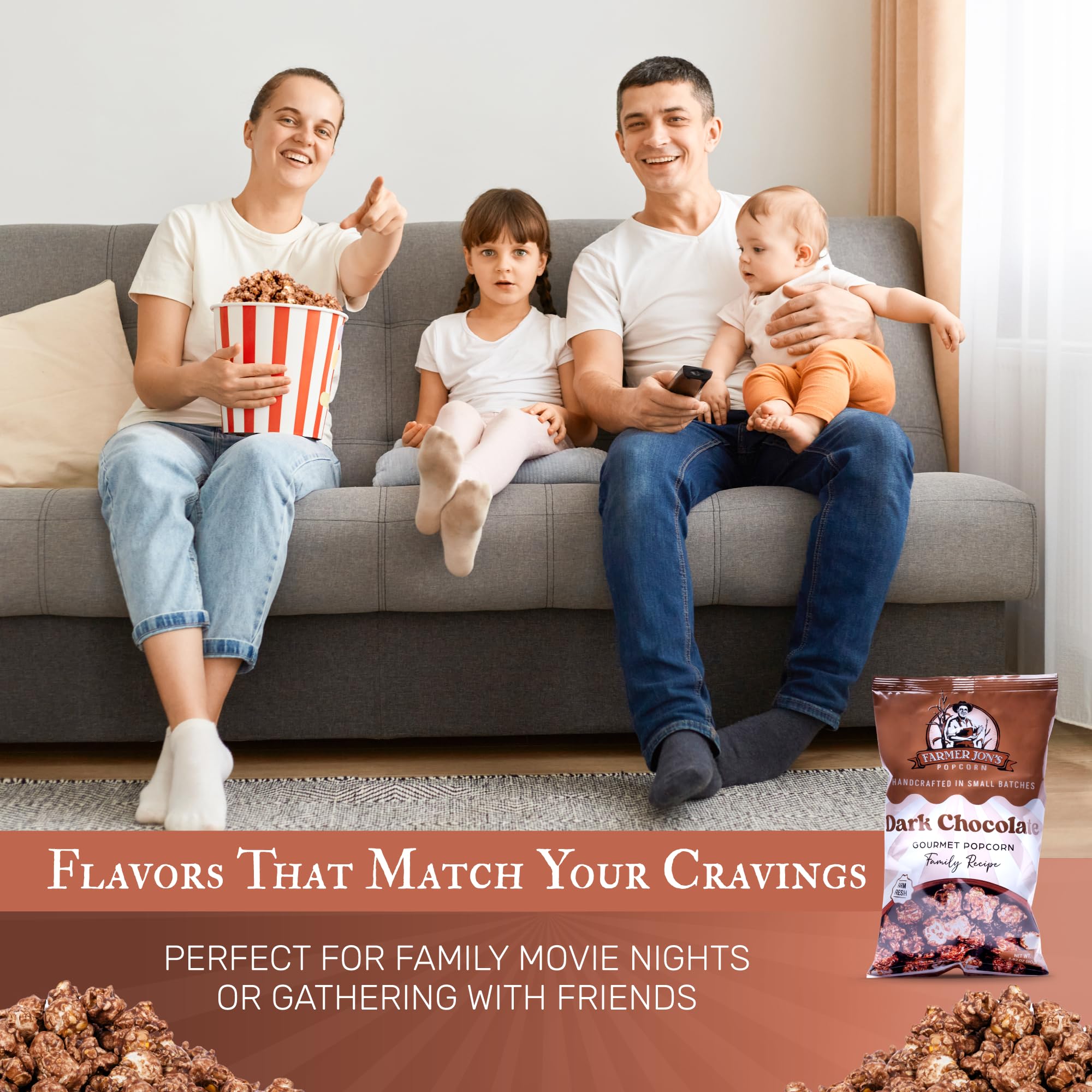 Popcorn American Family Popcorn Süß – American – 250 G