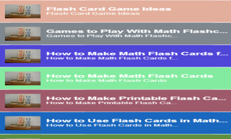 Math flash cards - App on Amazon Appstore
