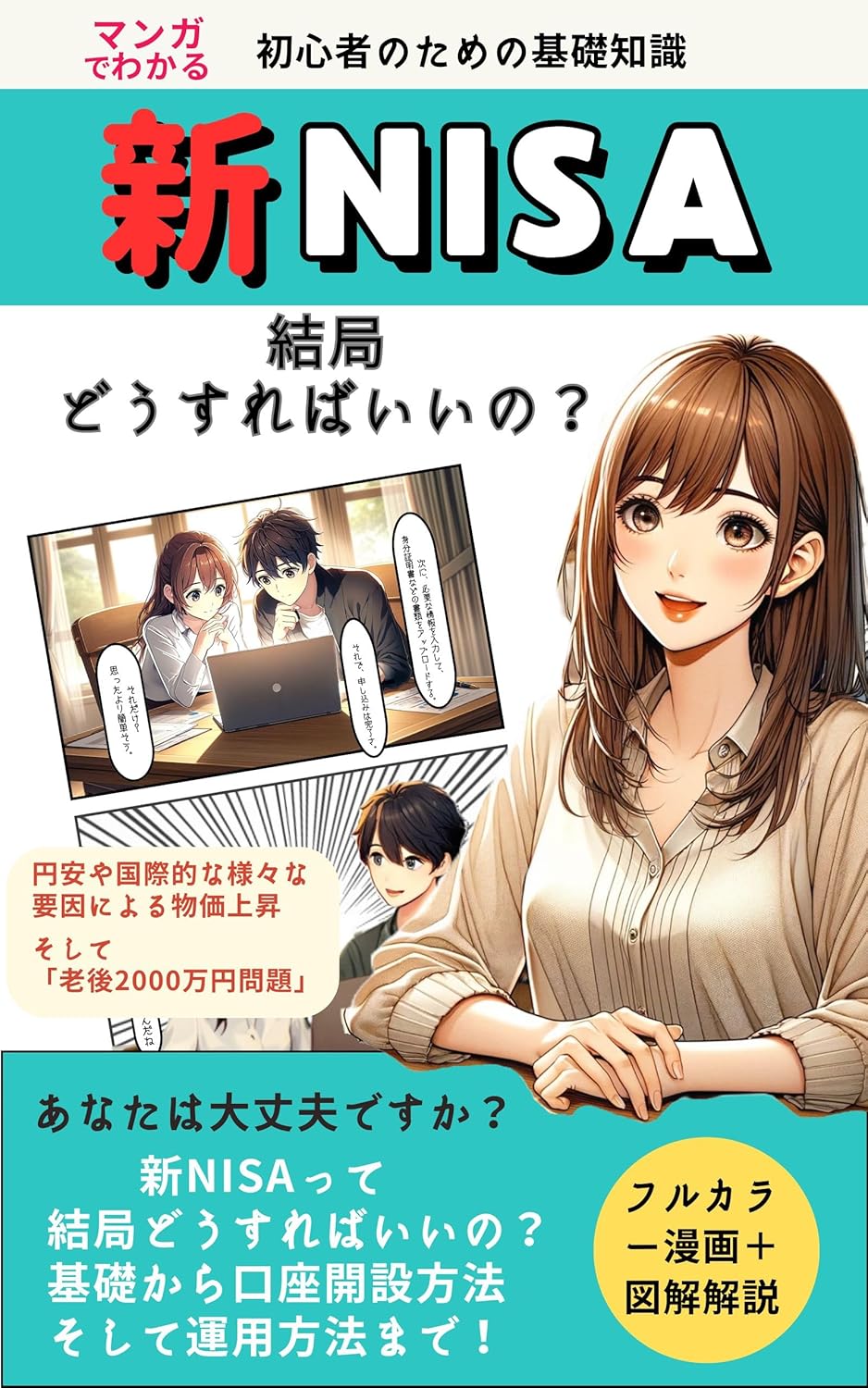 マンガでわかる初心者のための基礎知識 新NISA: 結局どうすればいいの？ フルカラー漫画＋図解【つみたてNISA】【投資】【iDeCo】【FIRE】 まんがでわかる | 新NISA研究所 ...