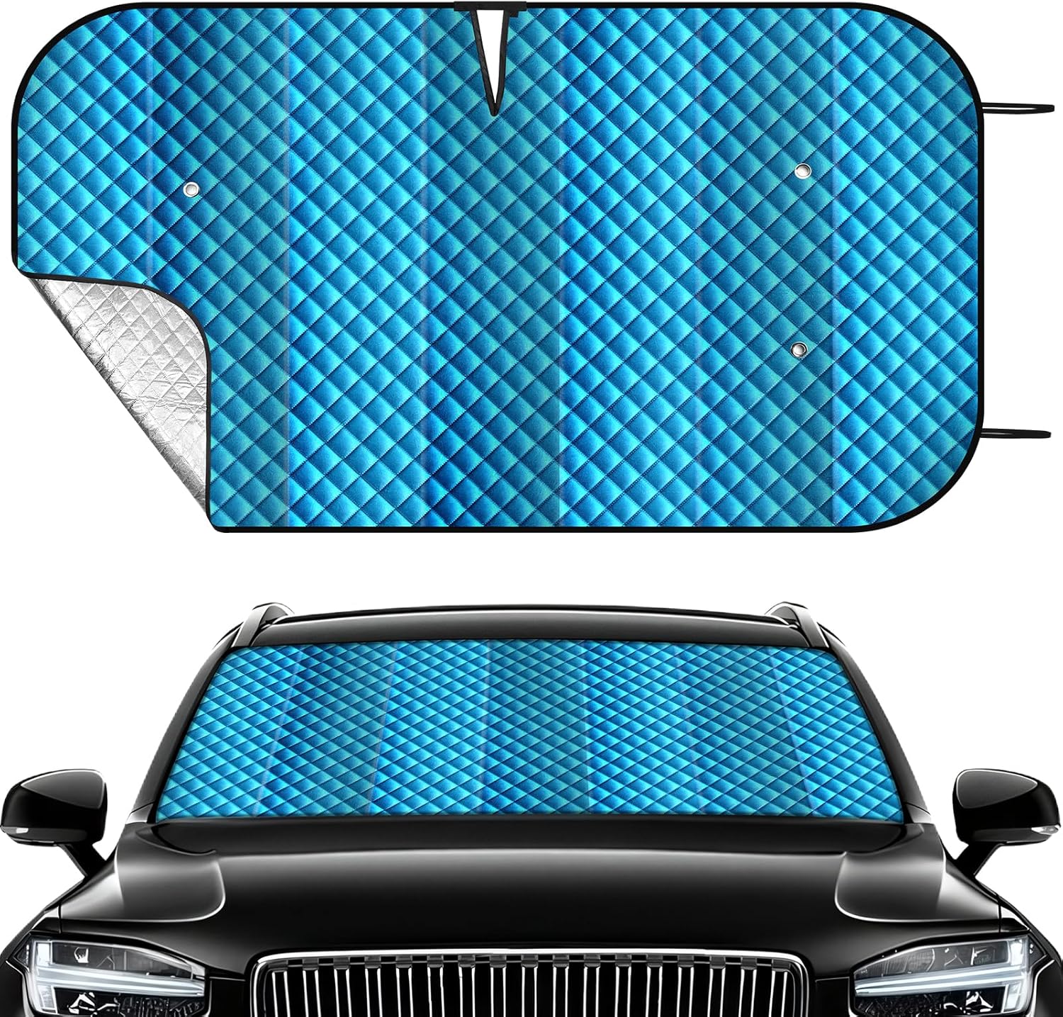 Amazon.com: Windshield Sun Shade Car Sun Shade, Folding Car Shades for ...