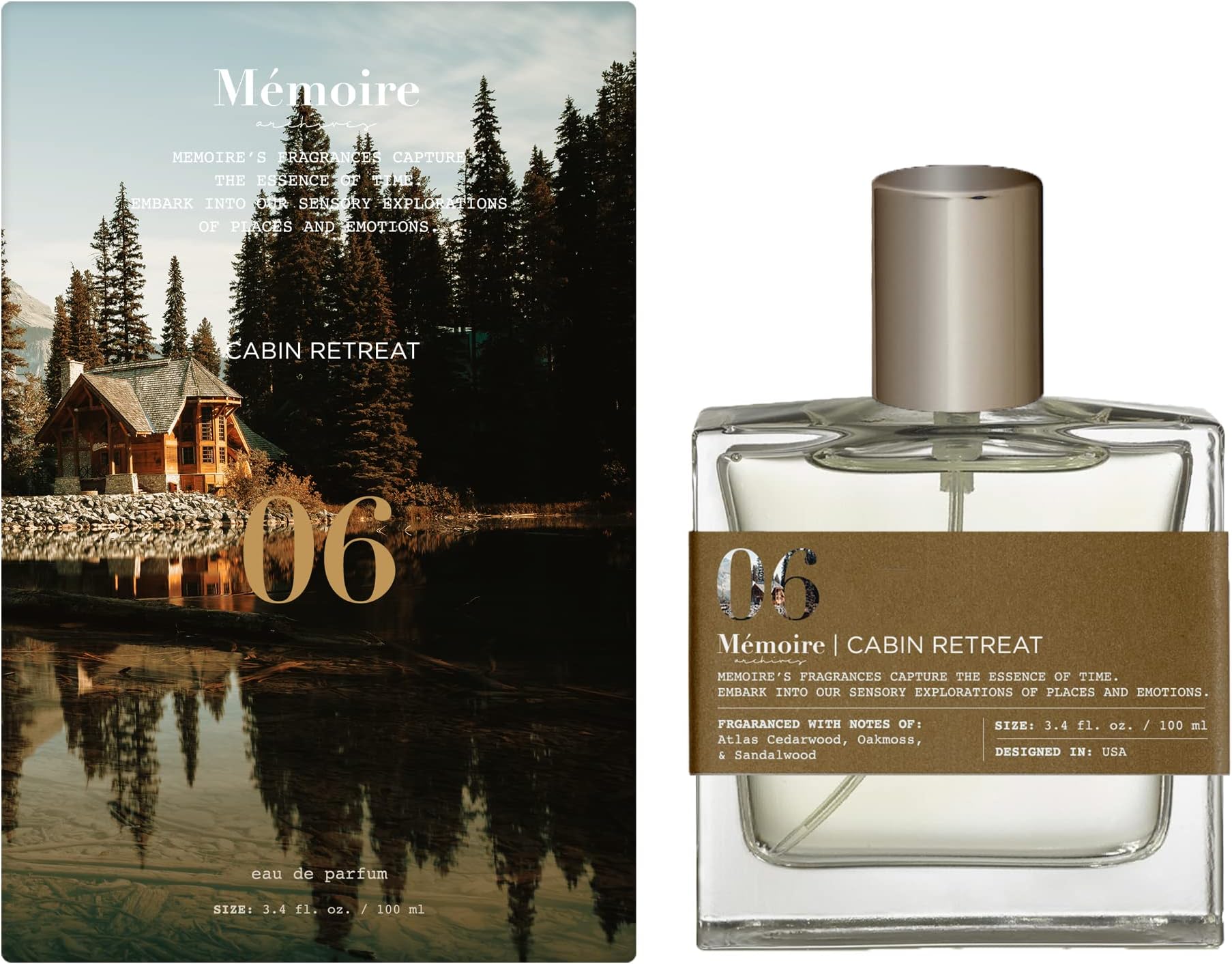 Amazon.com : Memoire Archives Cabin Retreat 3.4 fl oz. Eau De Parfum ...