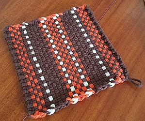 Amazon.com: Friendly Loom Lotta Loops 10" Pro Size Bright Cotton Loops Makes 8 Potholders ...