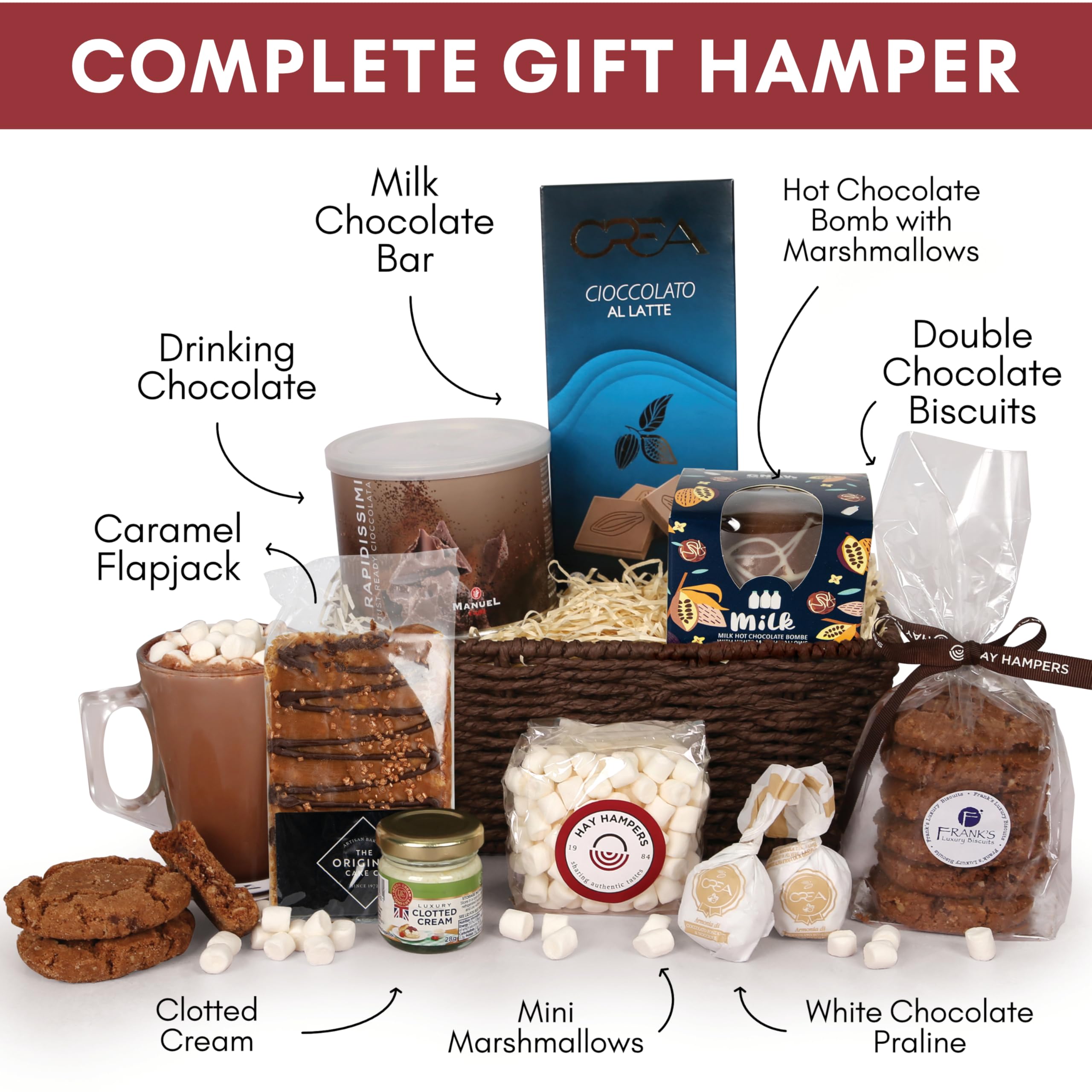 Hot Chocolate Gifts Baskets For Women Gourmet Hot Chocolate Gift