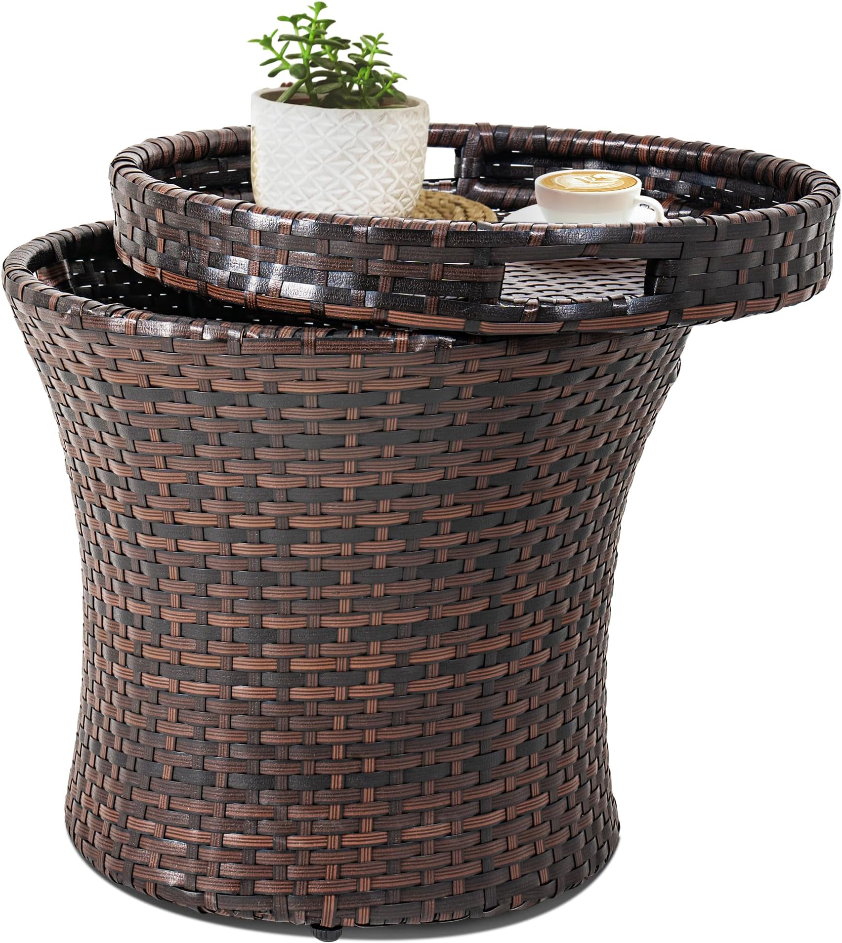 Amazon.com : Christopher Knight Home 317501 Chesney End Table, Stone ...