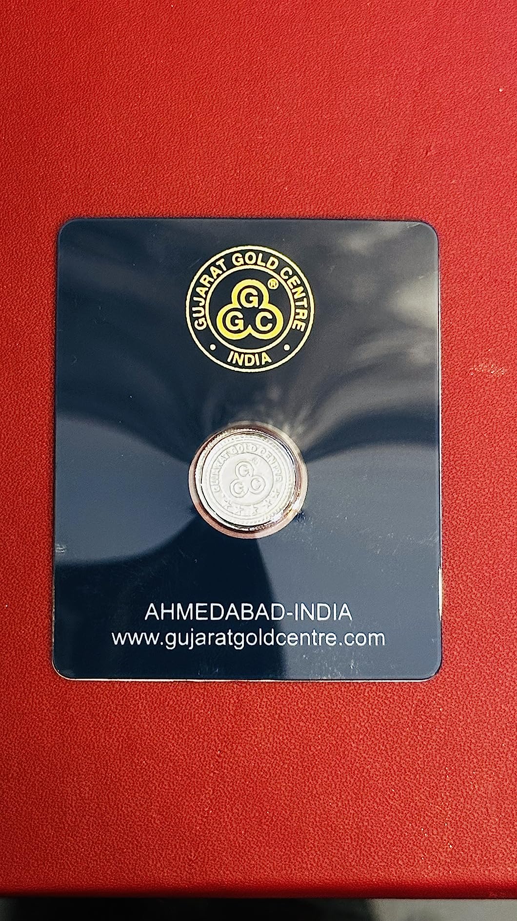 GGC Gujarat Gold Centre 24k (999) Silver 1 Gram Silver Coin : Amazon.in ...