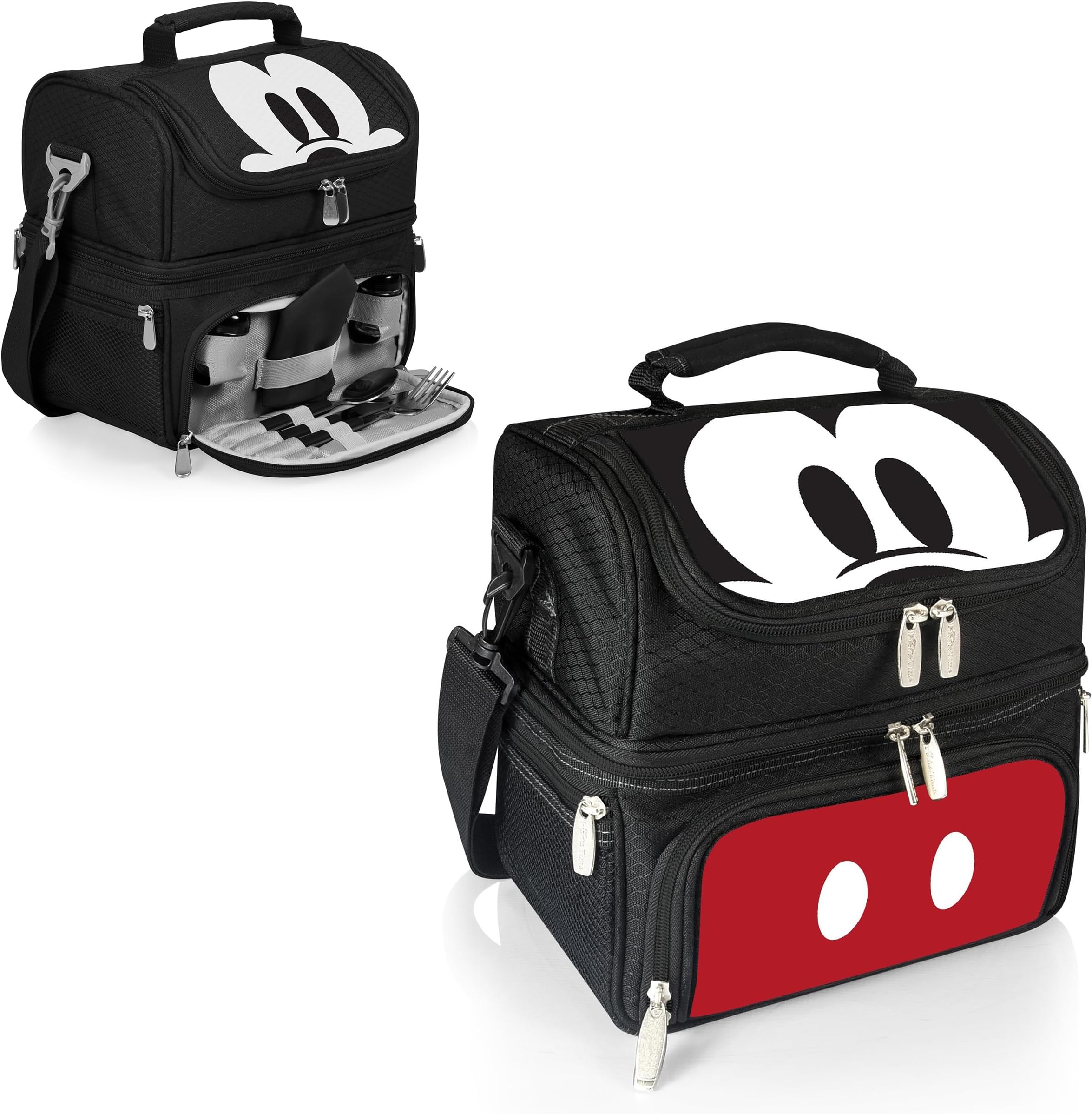 Amazon.com: WALT DISNEY Mickey Mouse Lunch Bag for Kids Set - Mickey ...