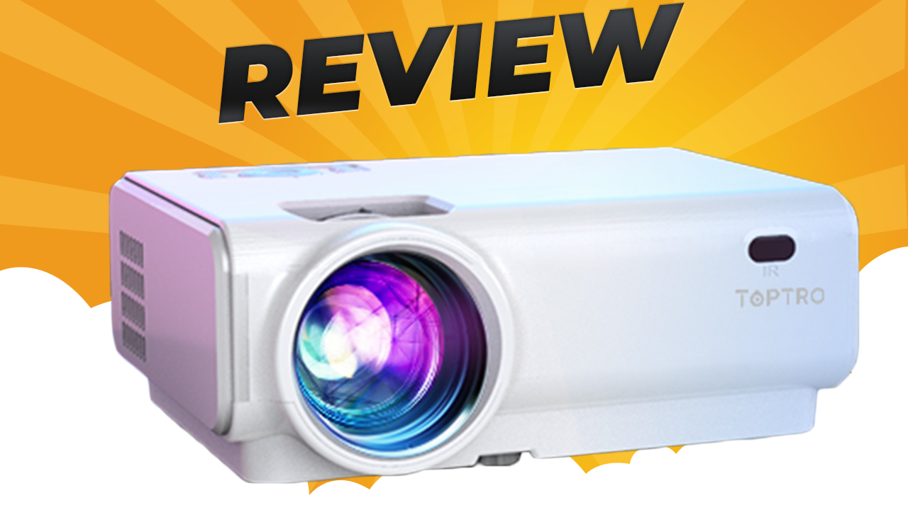 Watch TopTro Mini WiFi Bluetooth Projector TR21 Review on Amazon Live