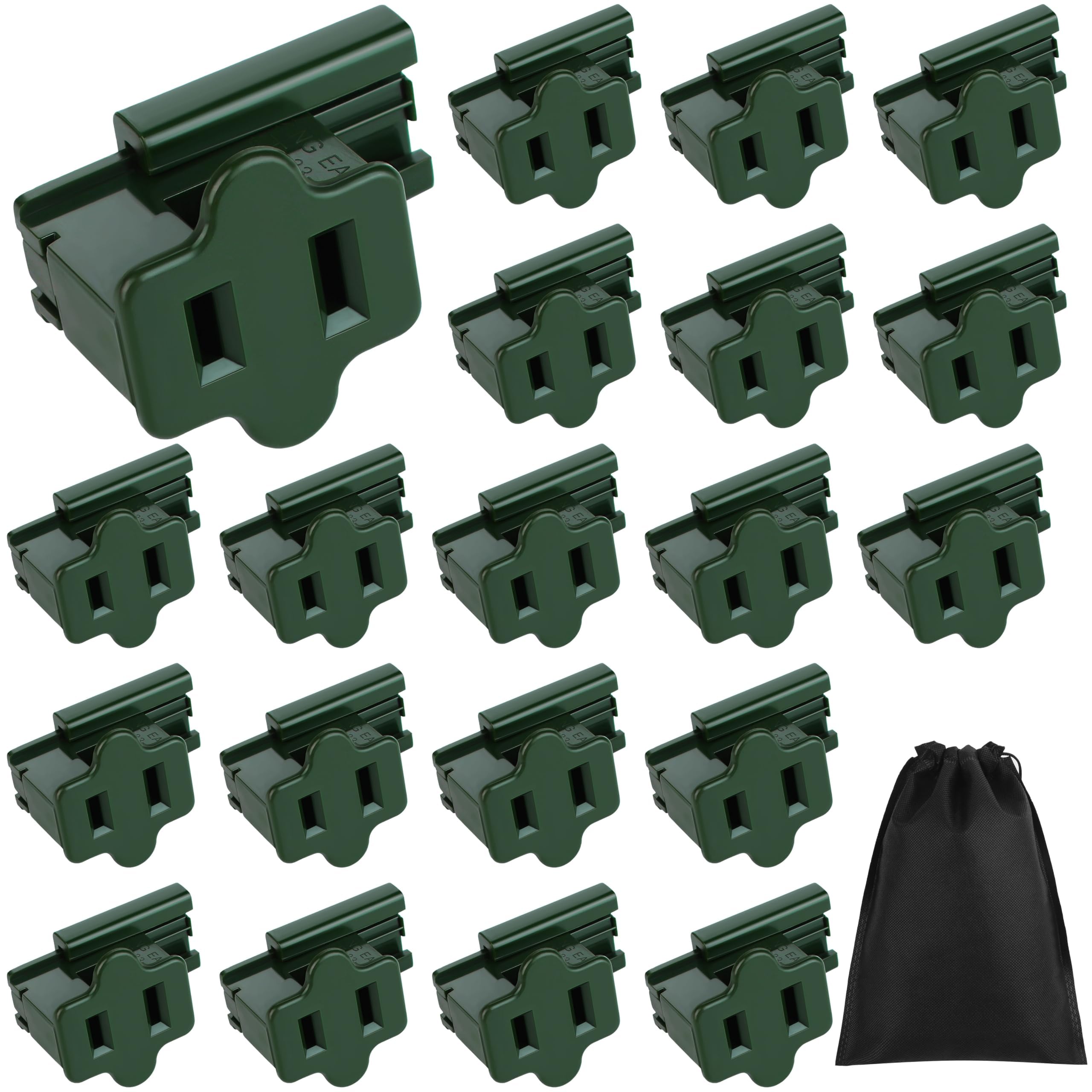 Snapklik.com : 25 Pack Christmas SPT-1 Female Light Slip Plug Vampire ...