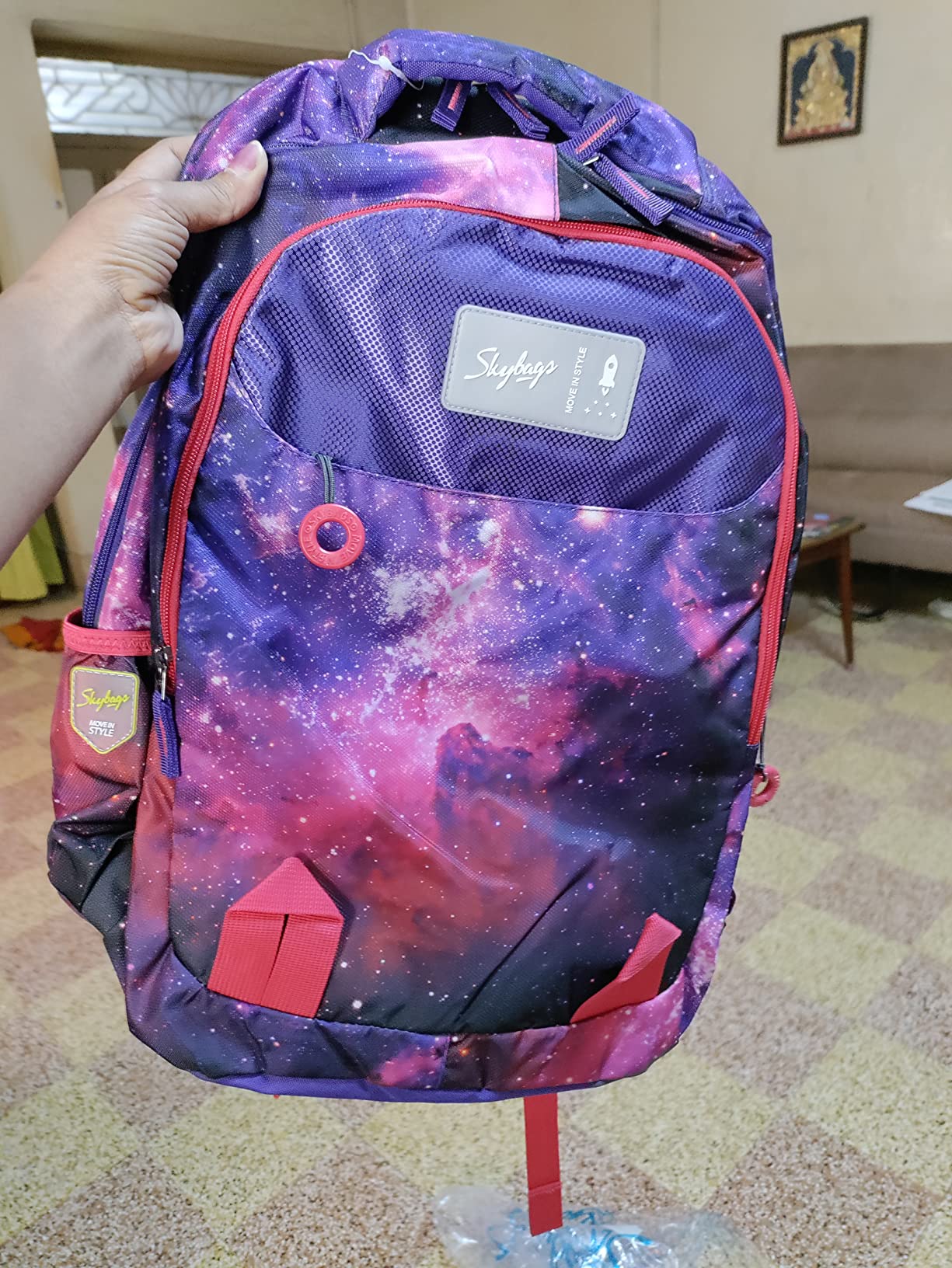 Buy Skybags ASTRO SPACE THEME PINK SCHOOL BACKPACK 32L at Amazon.in