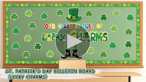 St. Patrick's Day/March Door Set- Lucky Charms-Elementary Door or ...