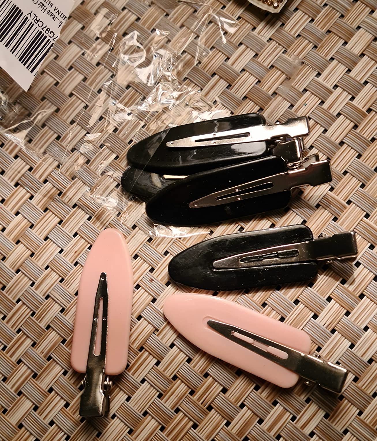 8 pieces No Bend Hair Clips, Curl Pin Clips, No Crease Hair Clips for ...