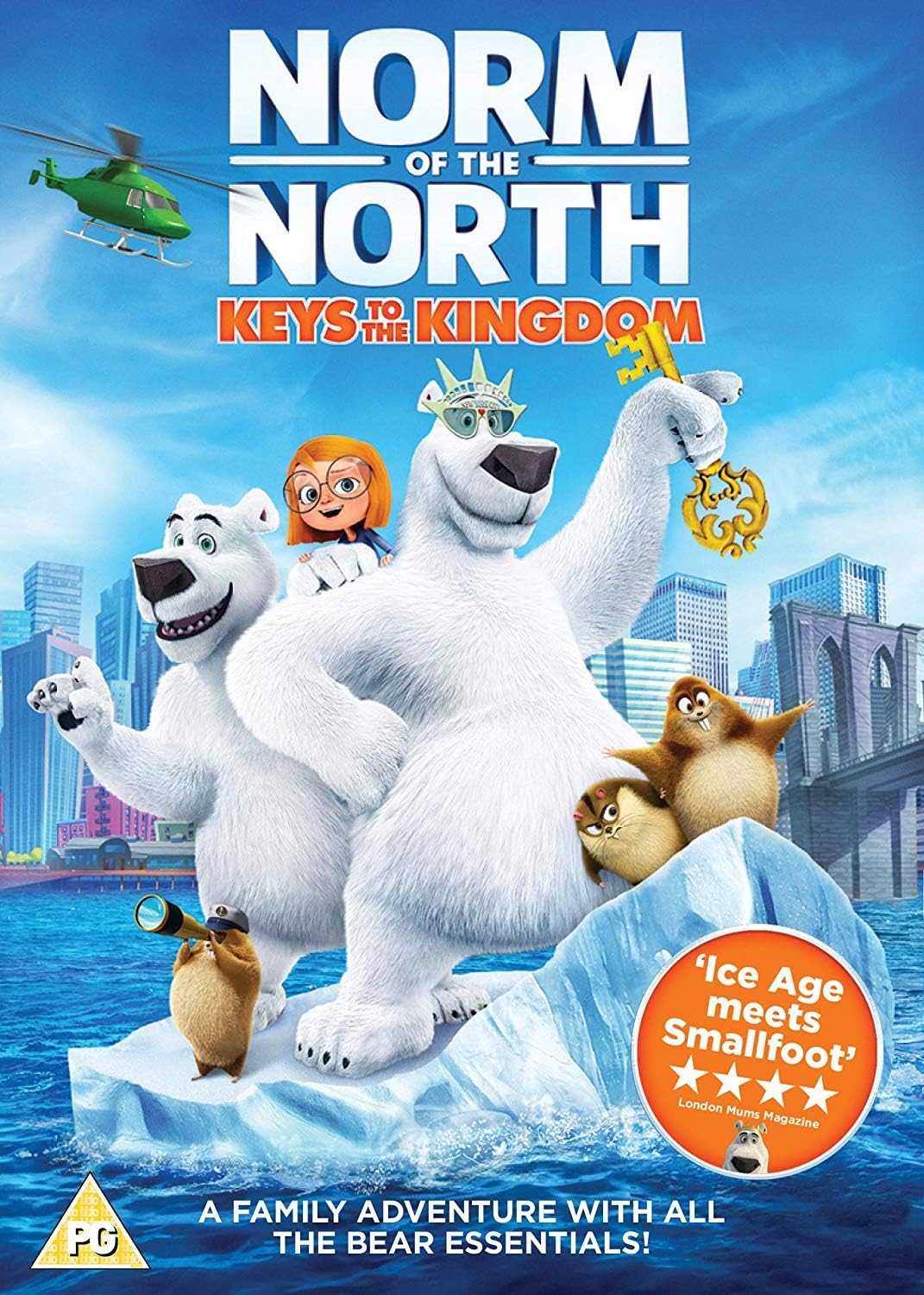 Amazon.co.jp: Norm of the North: Keys to the Kingdom [DVD] [2018 ...