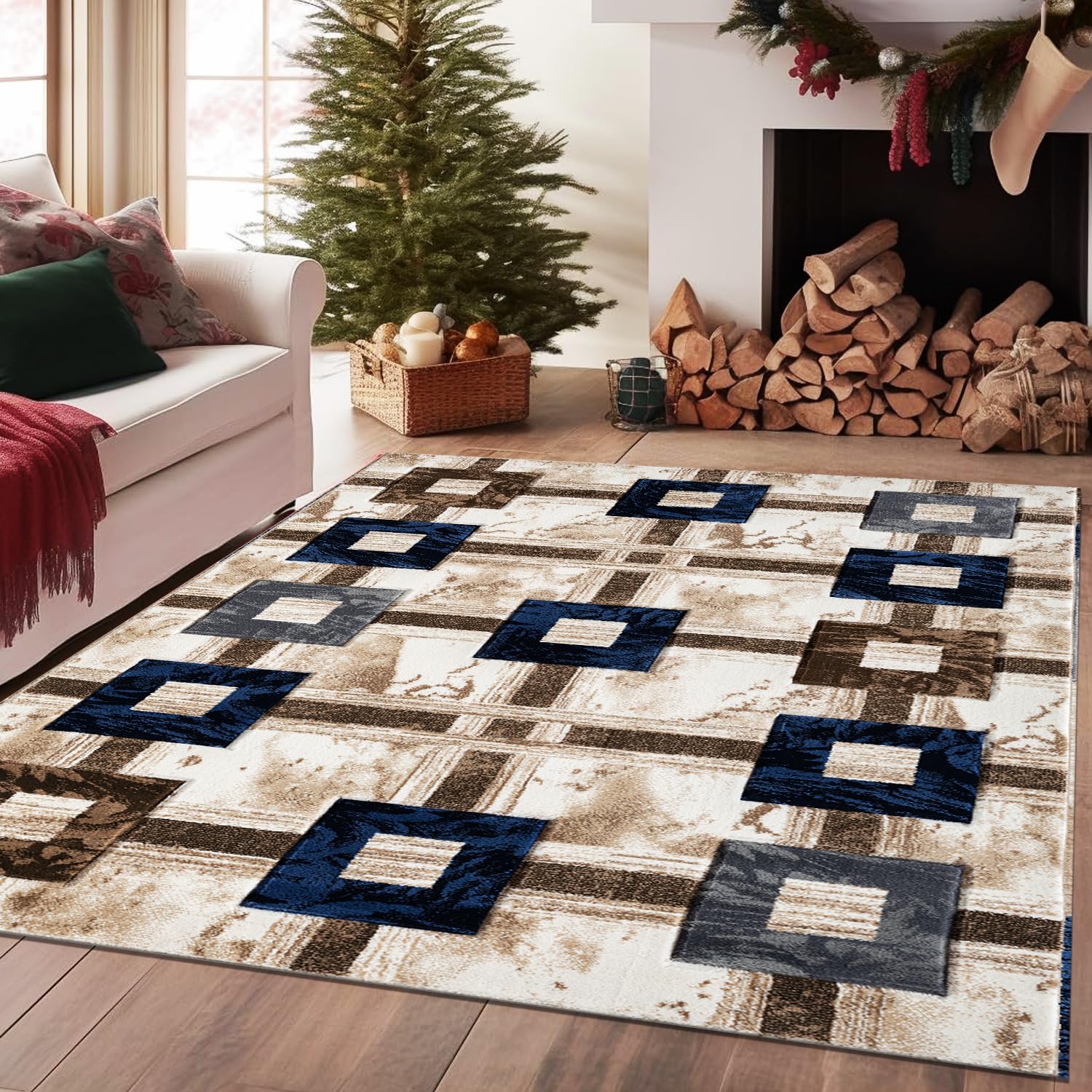Large Area Rugs for Hallways, Bedroom and Kitchen Rugs Non Slip ...