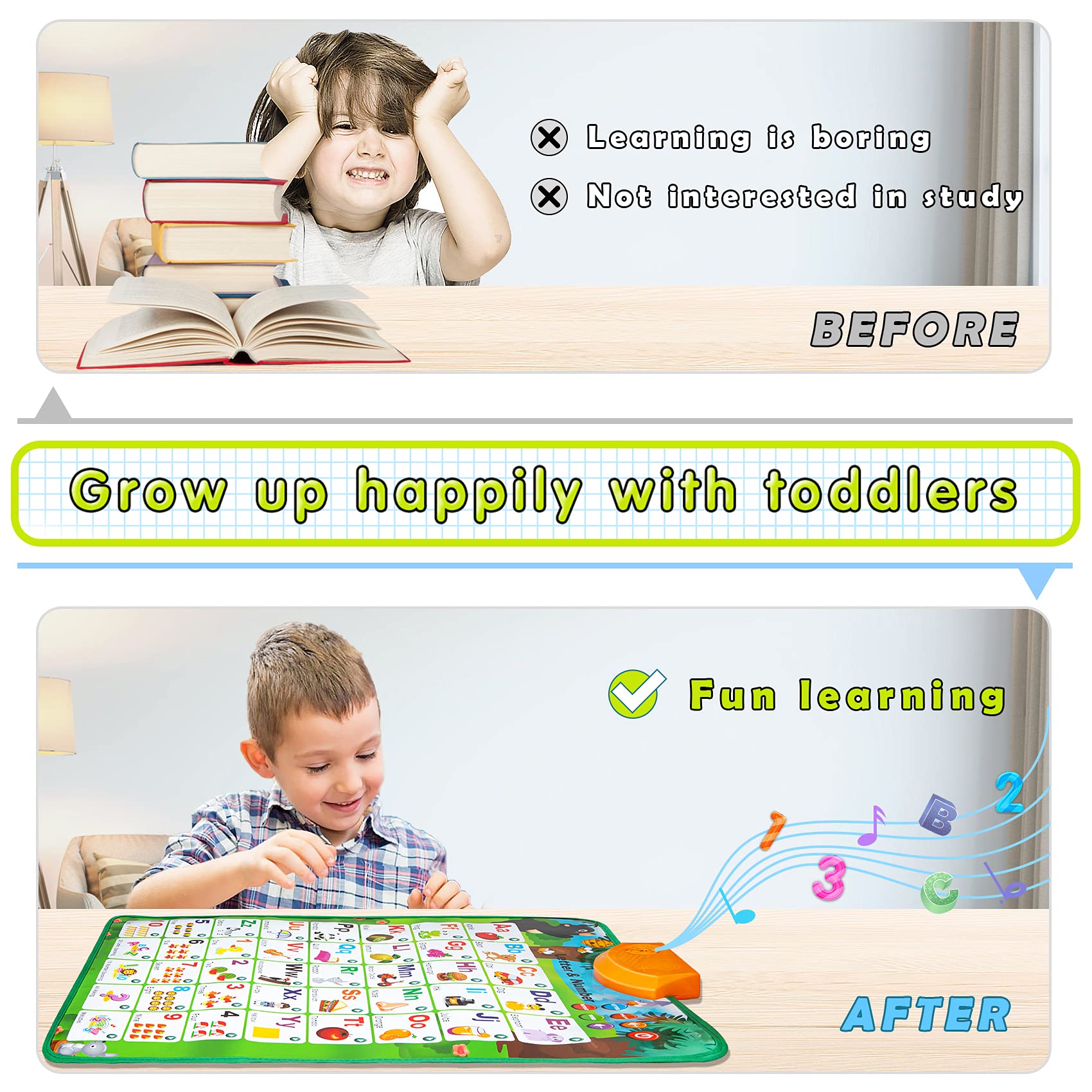 NARRIO Interactive Alphabet Wall Chart for Kids - Best Gifts- Buy ...