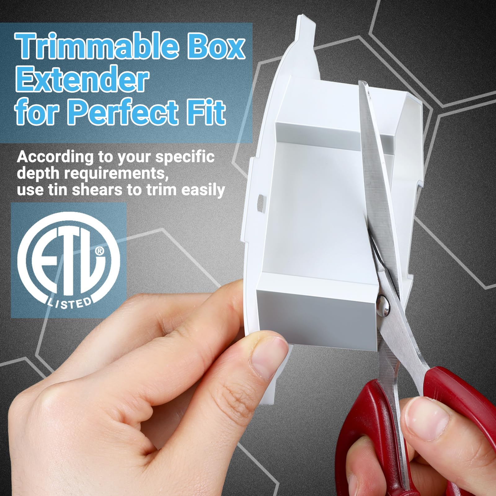 Ceiling Fan Electrical Box Extender Sizes Outlet Extender By Outlet