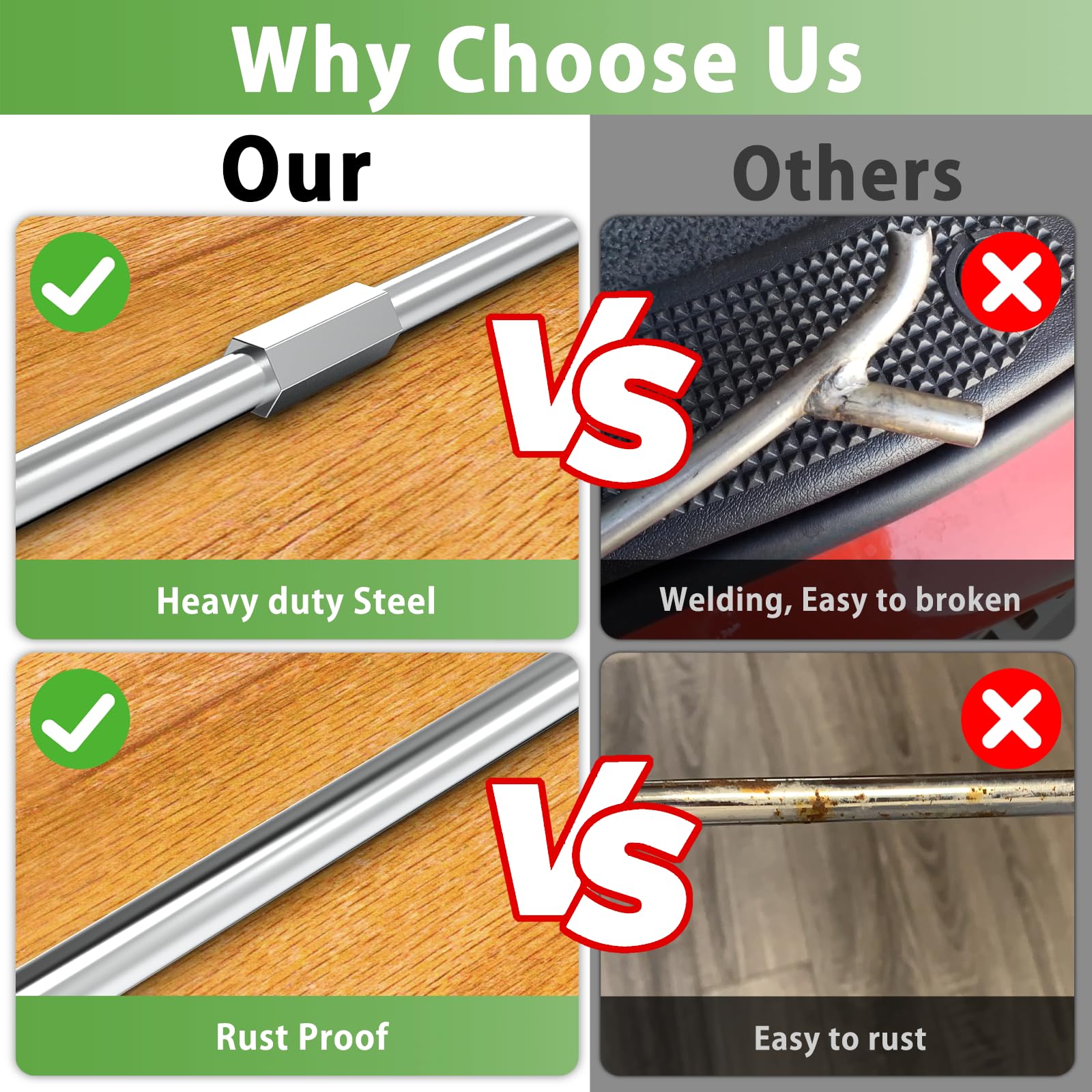 Snapklik.com : 1 Pack 5th Wheel Pin Puller 32" Solid Steel Chrome ...