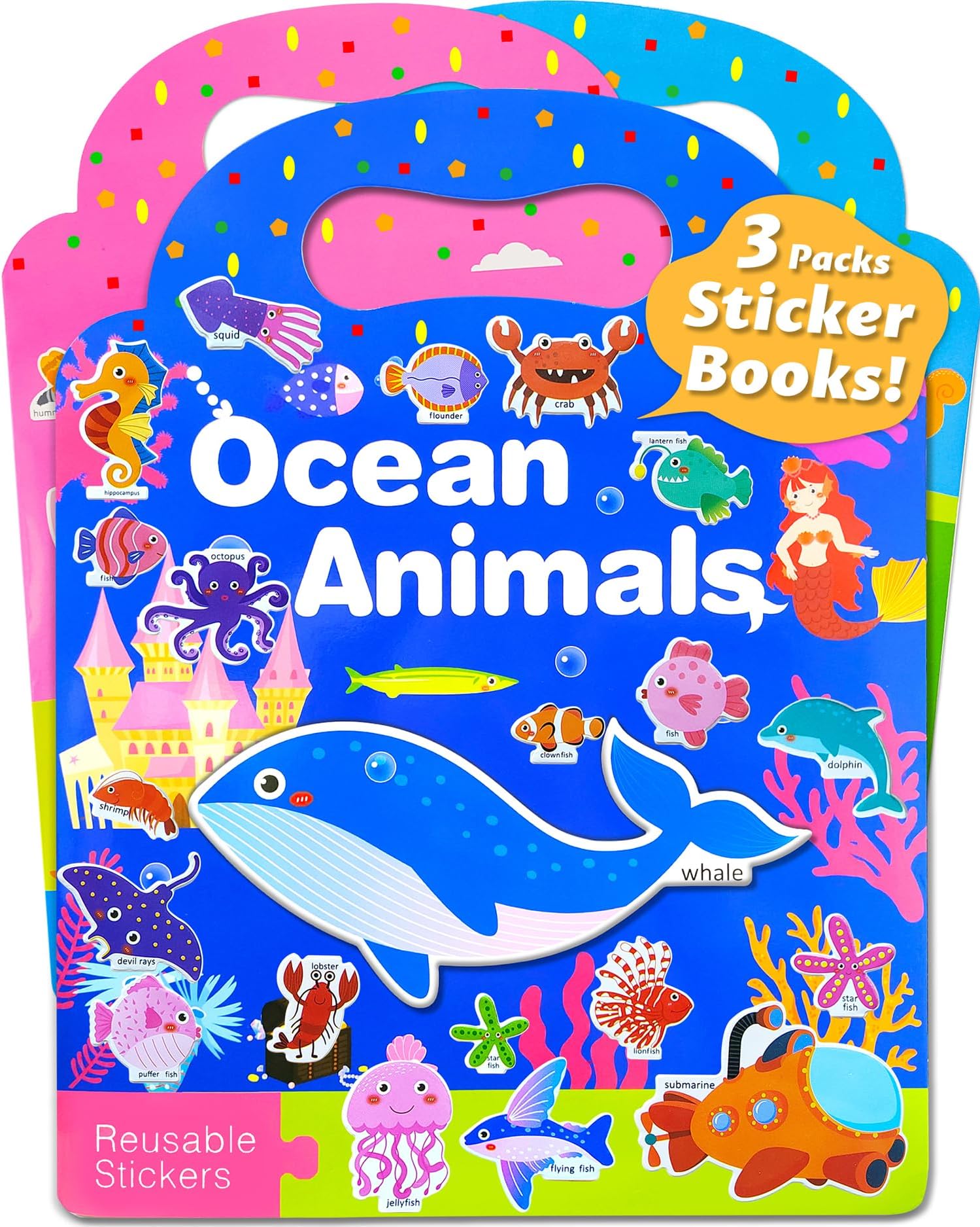 Amazon.com: Create a Face Sticker Books 5"x7" Bulk Set for Kids ...
