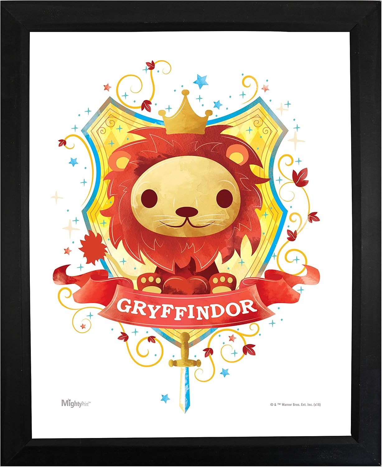 Amazon.com: MIGHTYPRINT Harry Potter – Modern, Minimalist Framed Wall ...