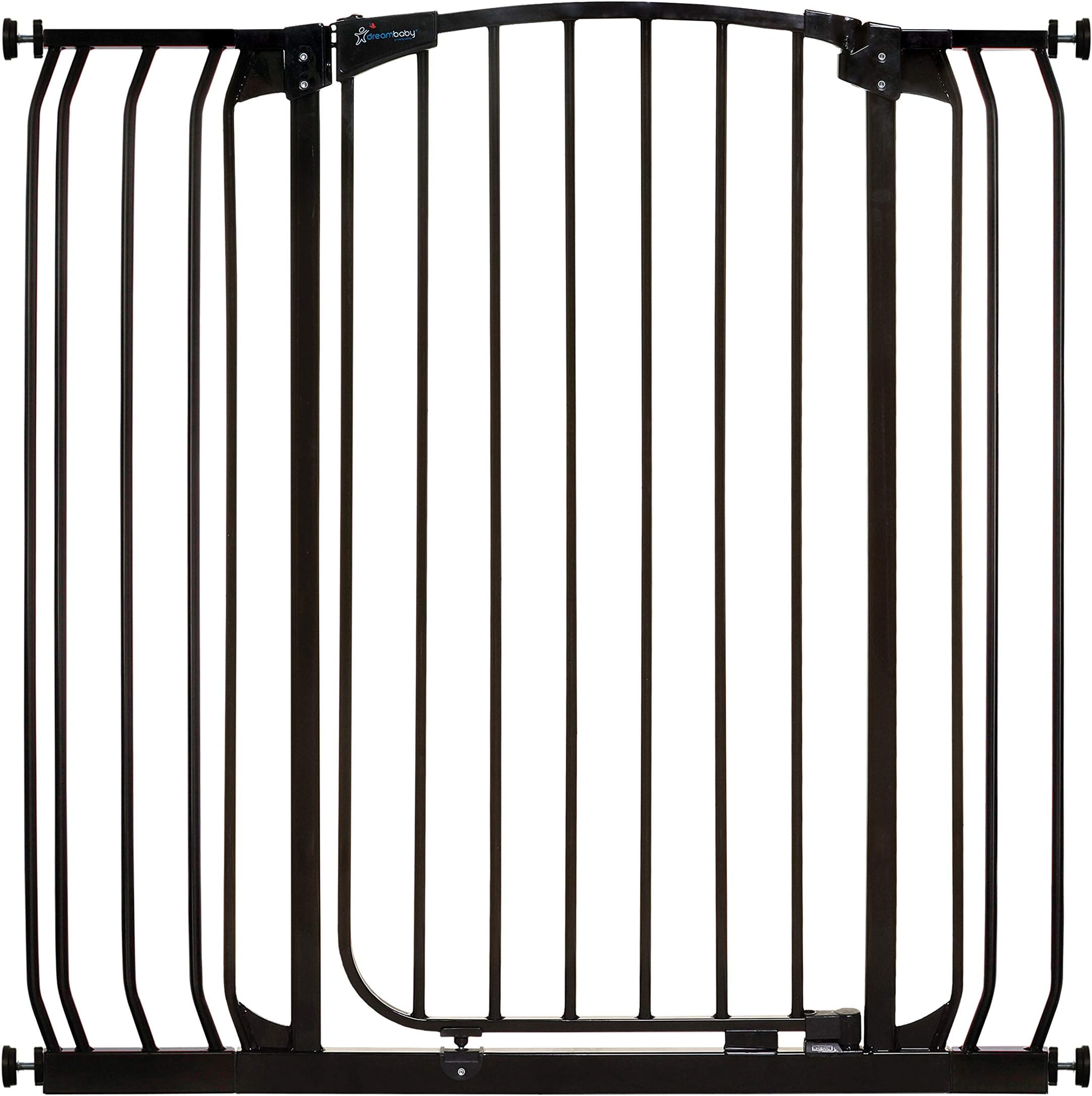 Regalo Deluxe Easy Step Extra Tall Gate, Black 13 Pounds : Amazon.com ...