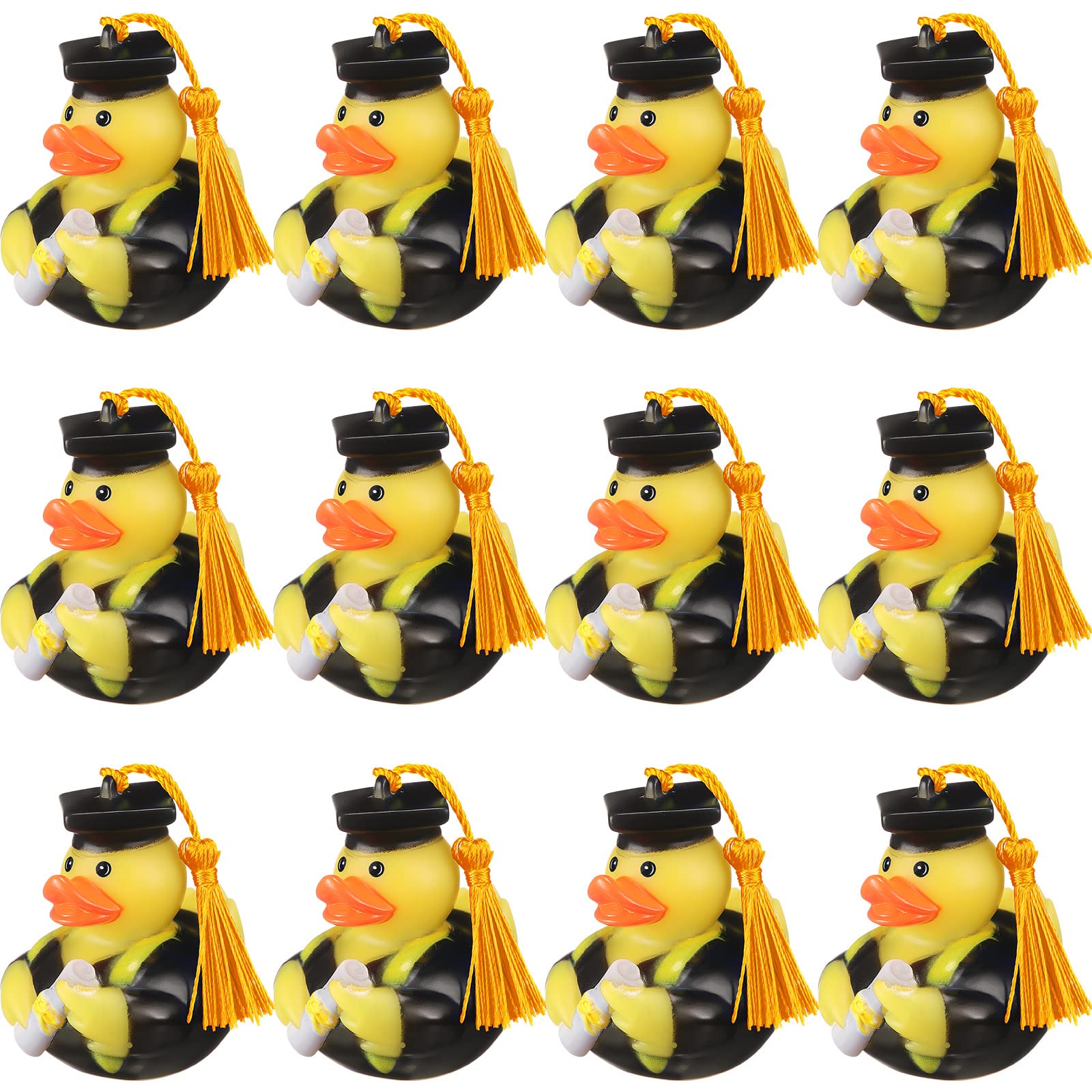 Lewtemi 12 Pcs Graduation Diploma Rubber Ducks 2023 Grad Rubber ...