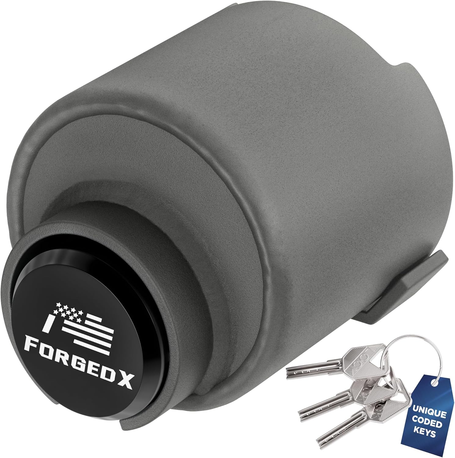 Amazon.com: FORGEDX Trailer Lock Heavy Duty Anti Theft Lock Fits 2 5/16 ...