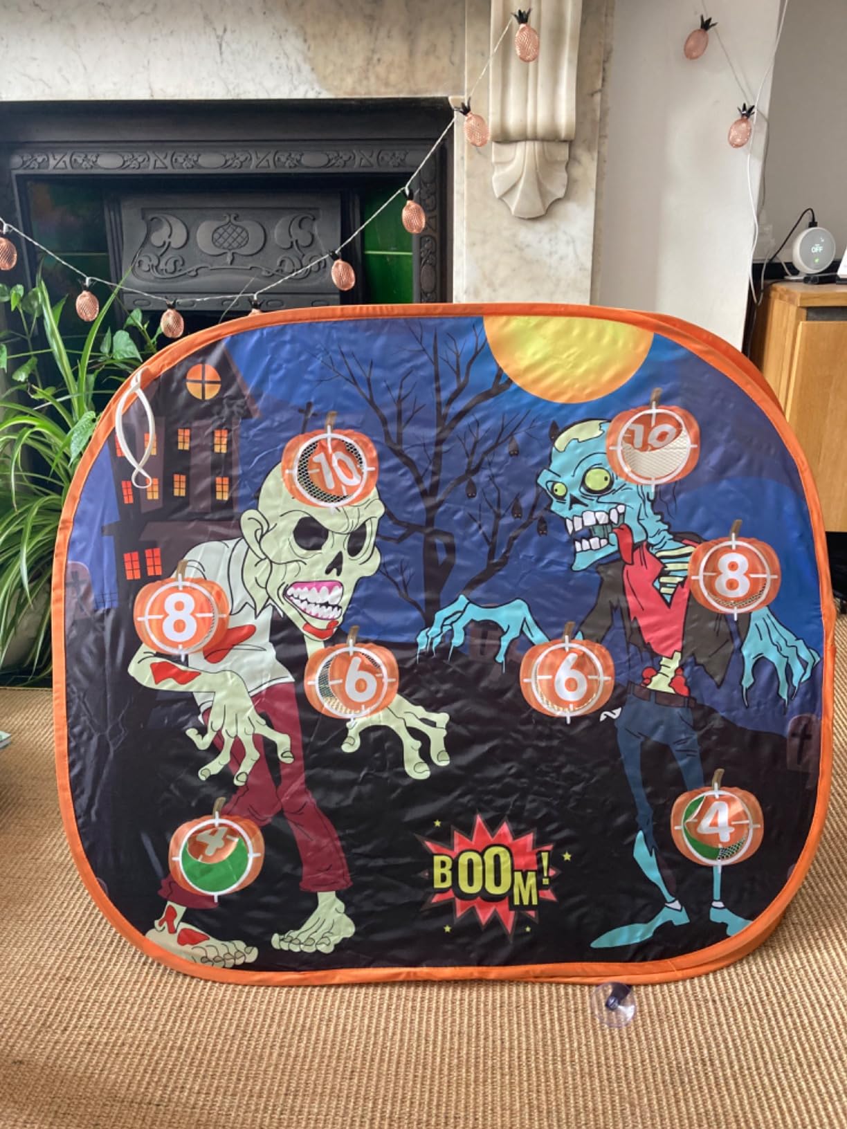 BananMelonBM Zombie Shooting Game Practice Target Toys Foam Blaster ...