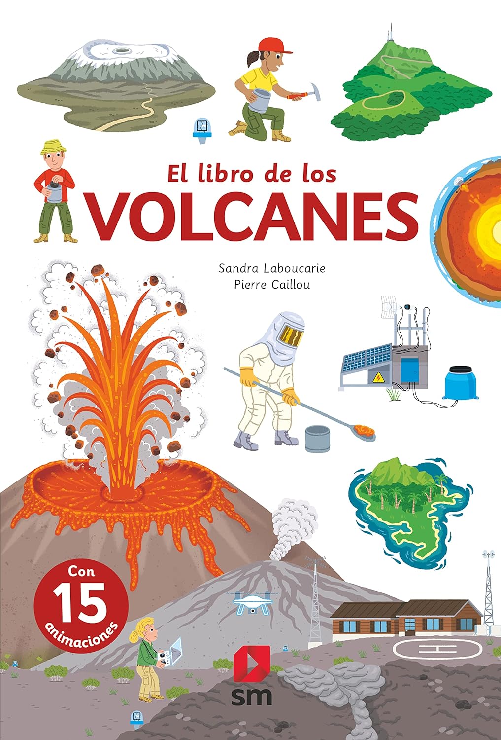 Amazon.com: El libro de los volcanes: 9788413922553: Laboucarie, Sandra ...
