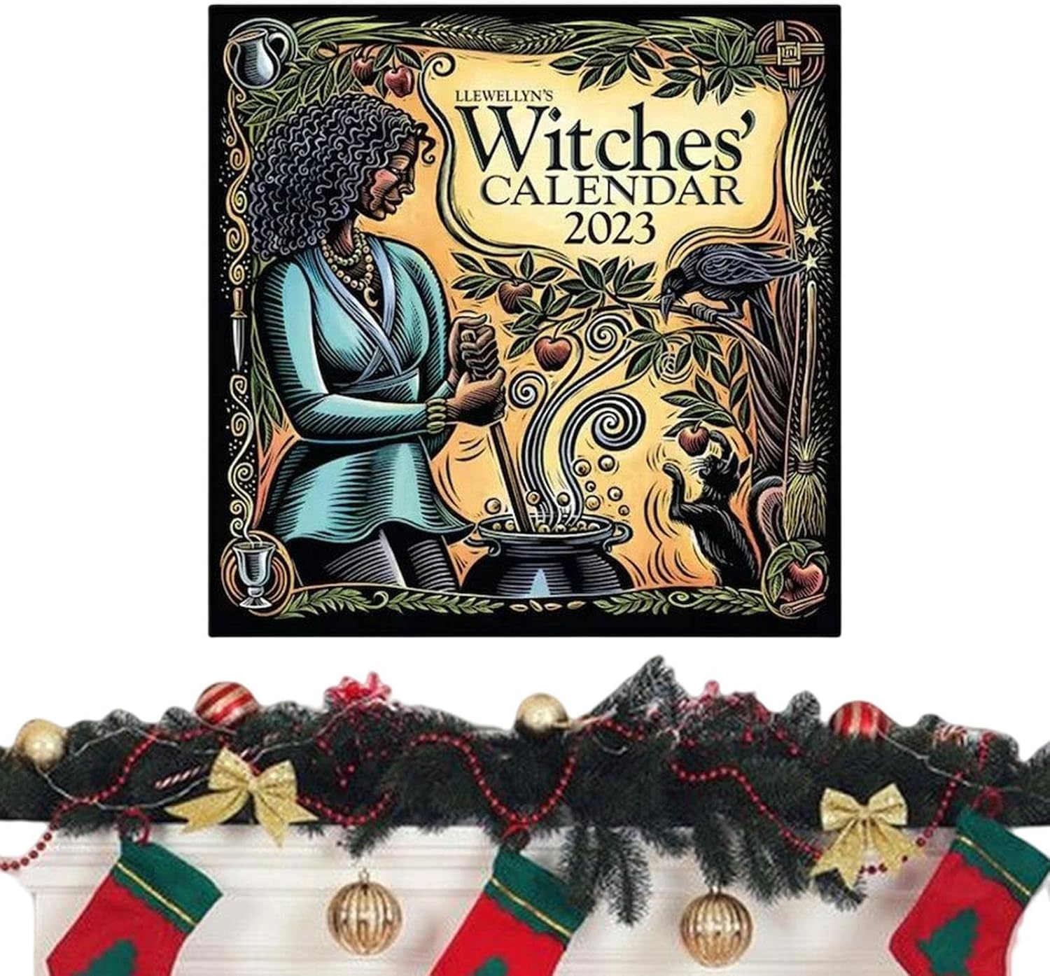 Witches 2023 | Illustrated Office Calendar | Illustrated Wall Calendar ...