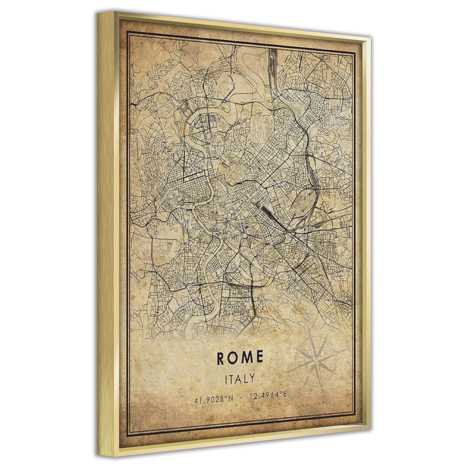 Mapa De Los Baños De Roma