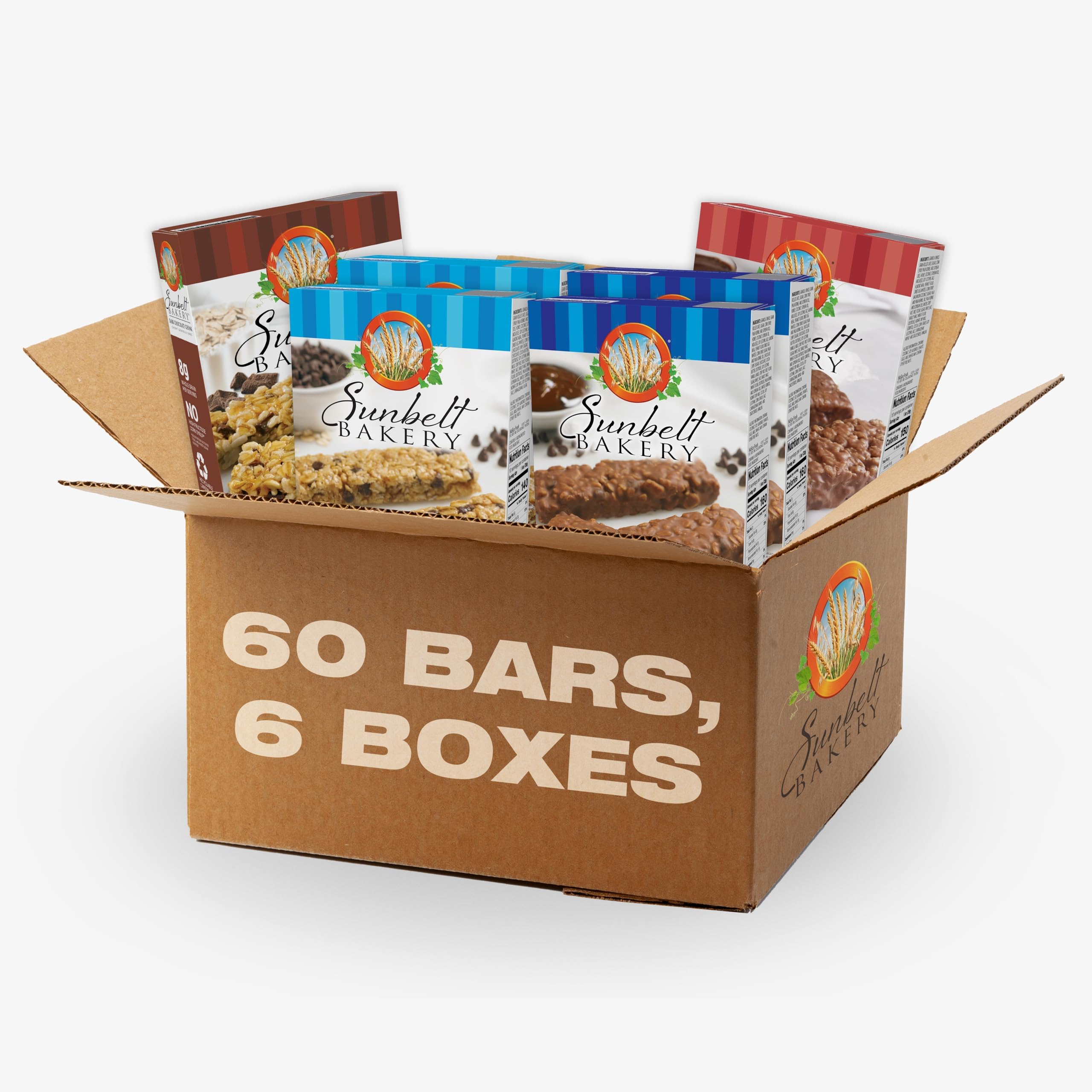 Amazon.com: Sunbelt Bakery Chocolate Lovers Pack, 4 Flavor Chewy ...