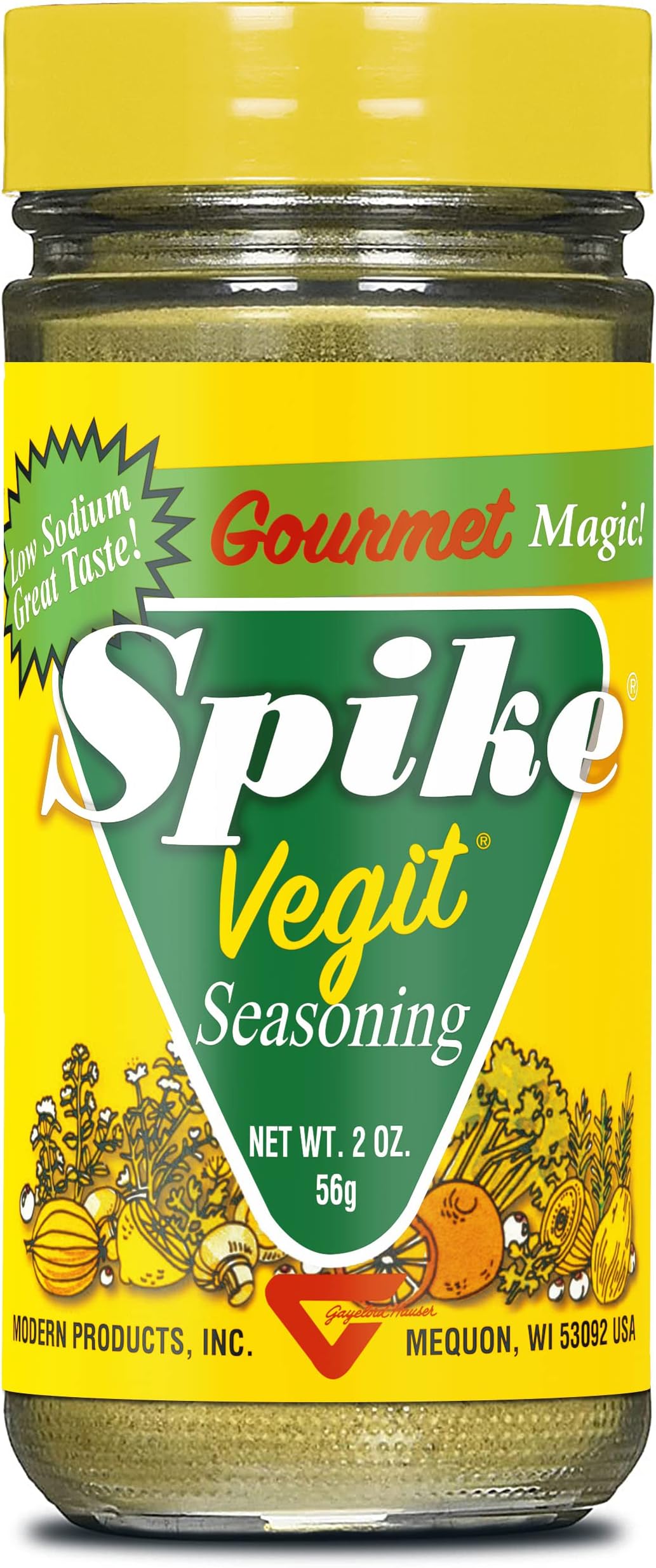 Amazon.com : Spike Gourmet Natural Seasoning, Vegit, 2 Ounce (Pack of 6 ...