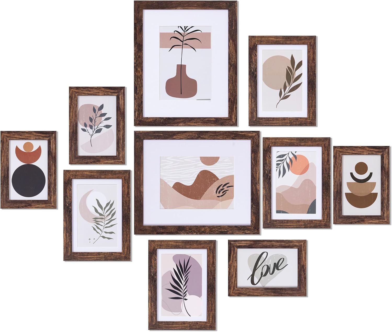 Amazon.com - eletecpro 10 Pack Picture Frames, Including 4Pcs 4x6, 4Pcs ...