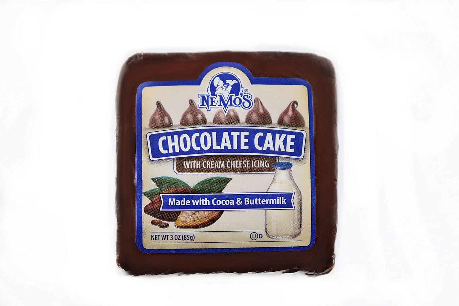 Amazon.com: Ne-Mo's Bakery Chocolate Cake Square- 36 pack : Grocery ...