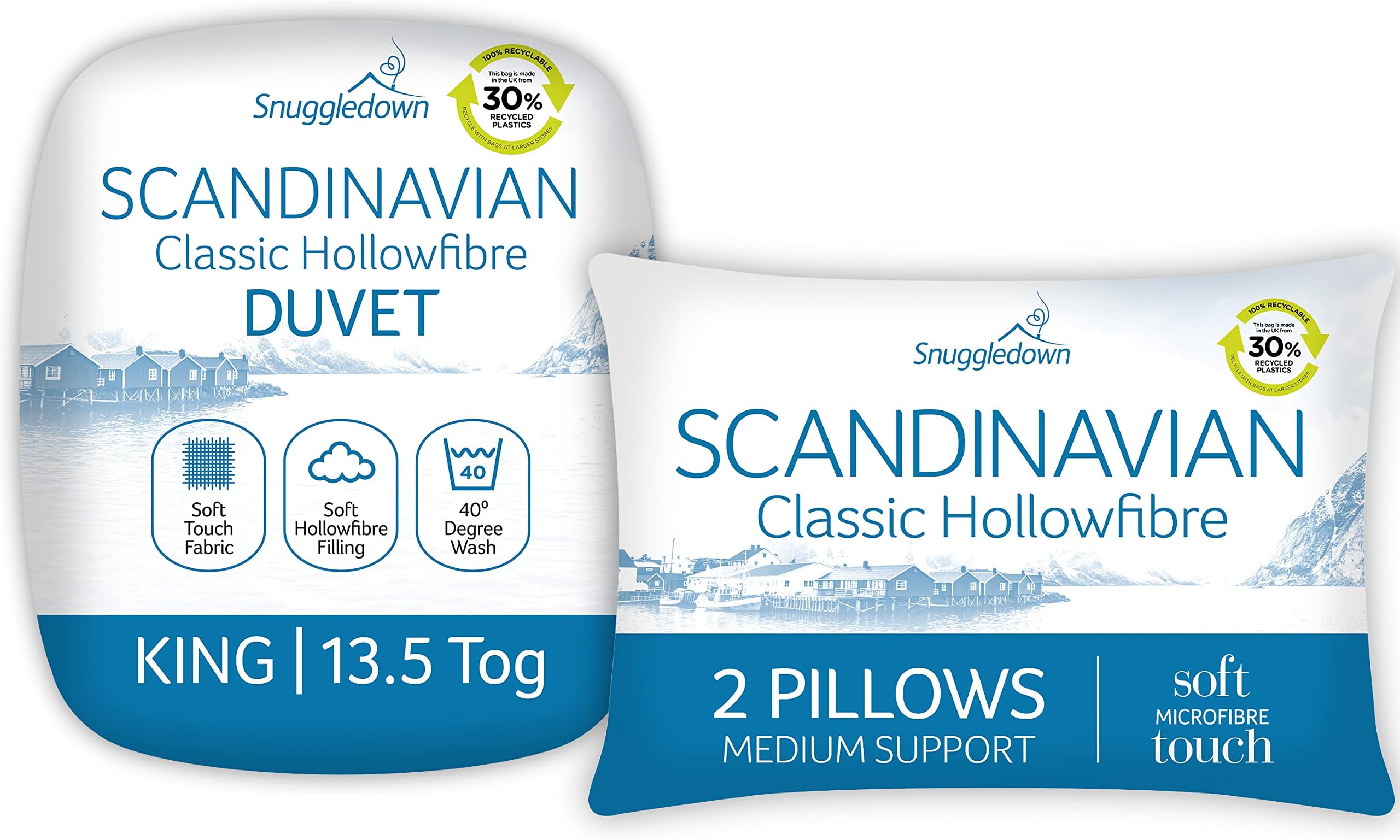 Slumberdown Chilly Nights King Size Duvet - 15 Tog Extra Warm & Thick ...