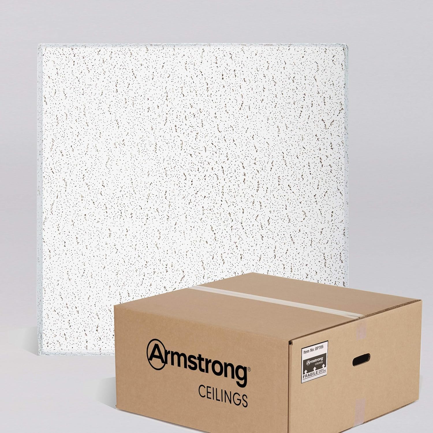 Generic (16 Pack) - 24"" x 24"" Armstrong White Ceiling Tiles, Acoustic ...
