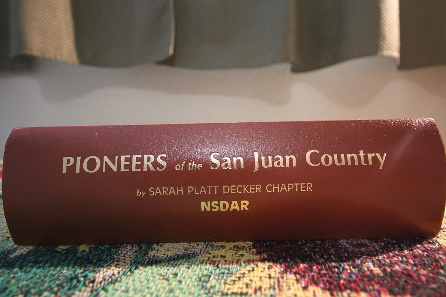 Pioneers of the San Juan Country: Sarah Platt Decker Chapter D. A. R ...