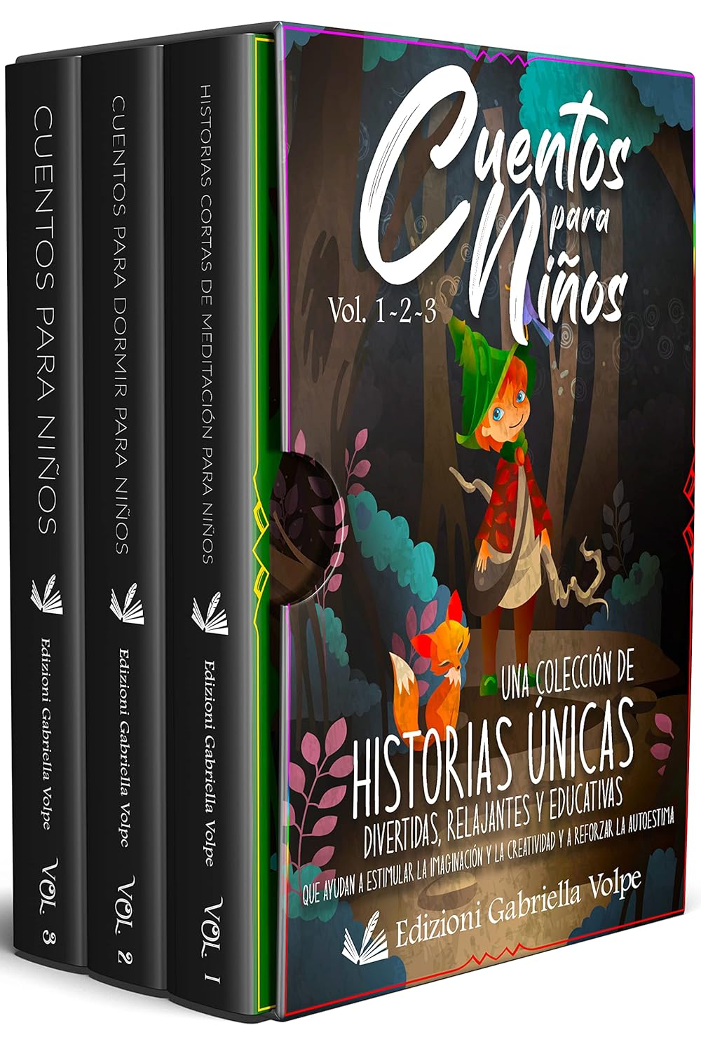 Amazon | Cuentos para niños Vol.1-2-3: Una colección de historias ...