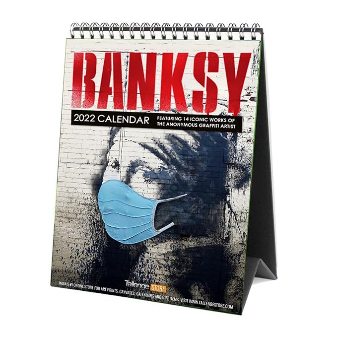 Tallenge - Graffiti Artist, Bansky 2022 Calendar 6 x 9 Inches for Home ...