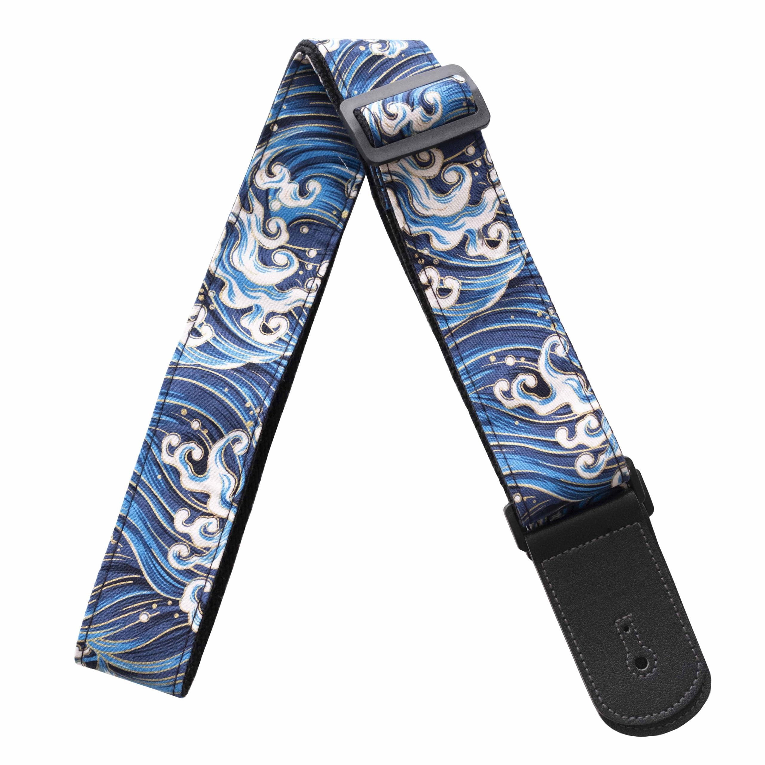 C-RAYS Japanese Pattern Guitar Strap for Electric Guitar Bass and ...